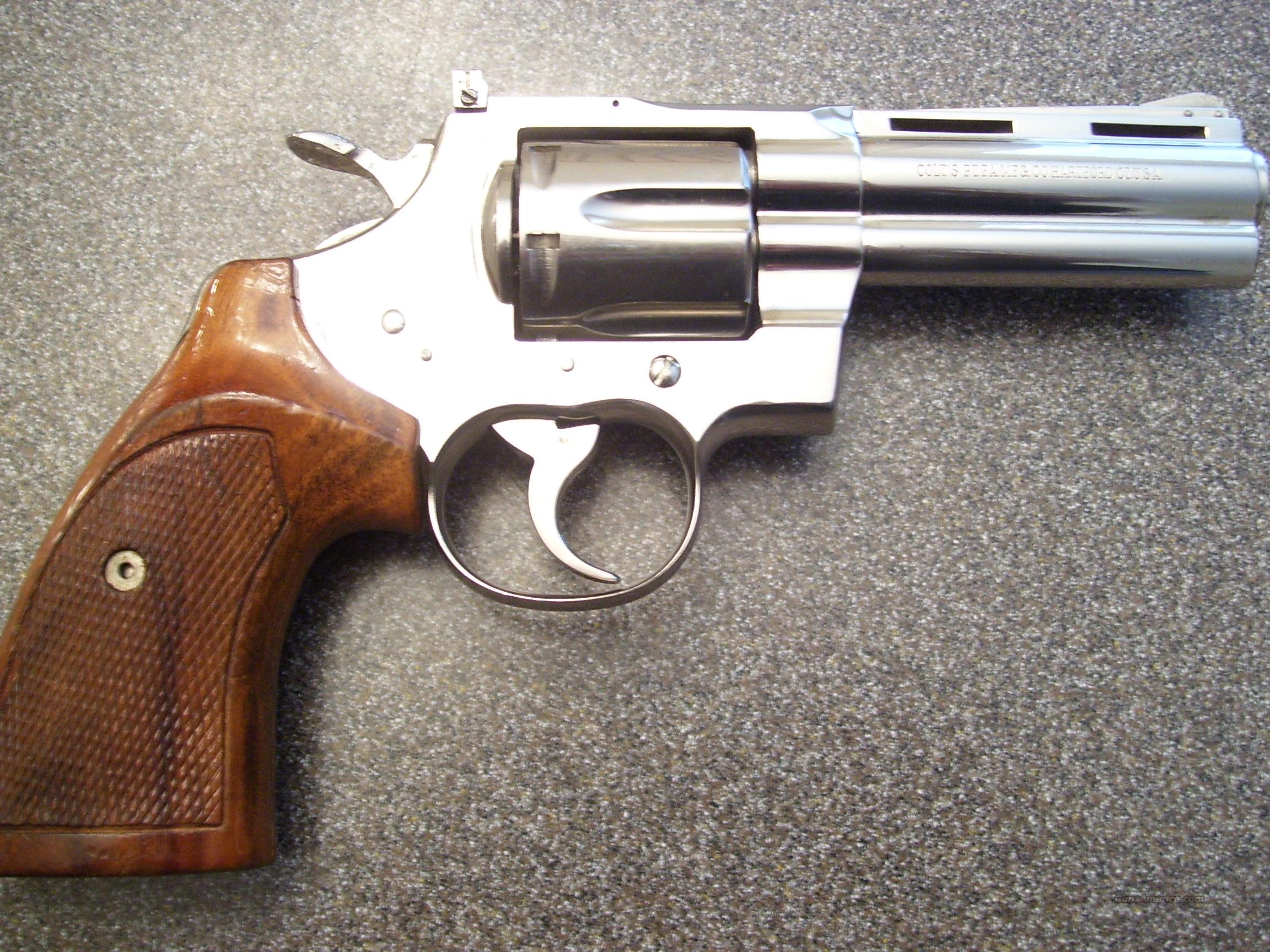 1962 Colt Python 4" Barrel for sale at Gunsamerica.com: 943345889