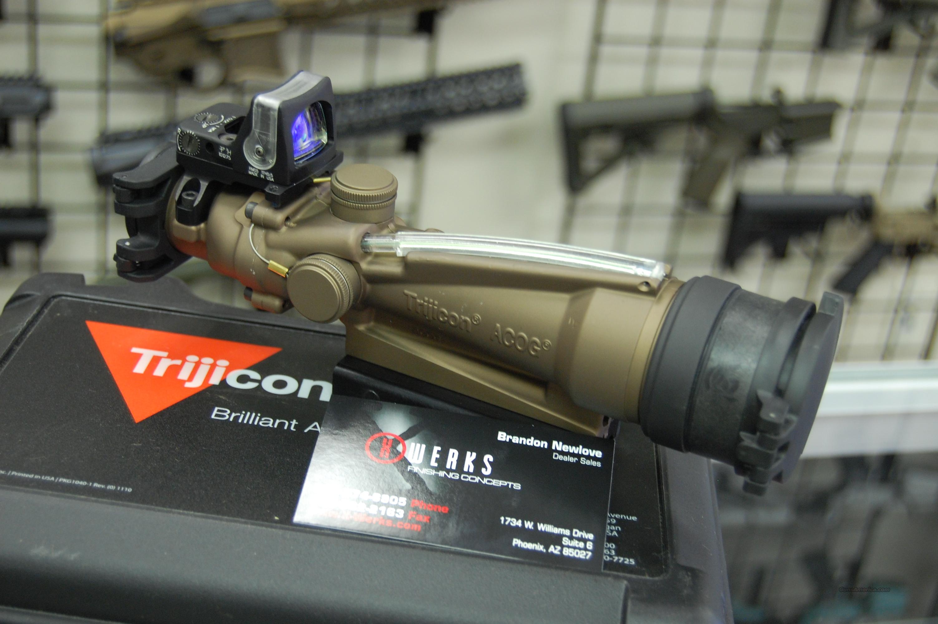 Trijicon TA11-D-100252 ACOG Green Horseshoe W/ RMR