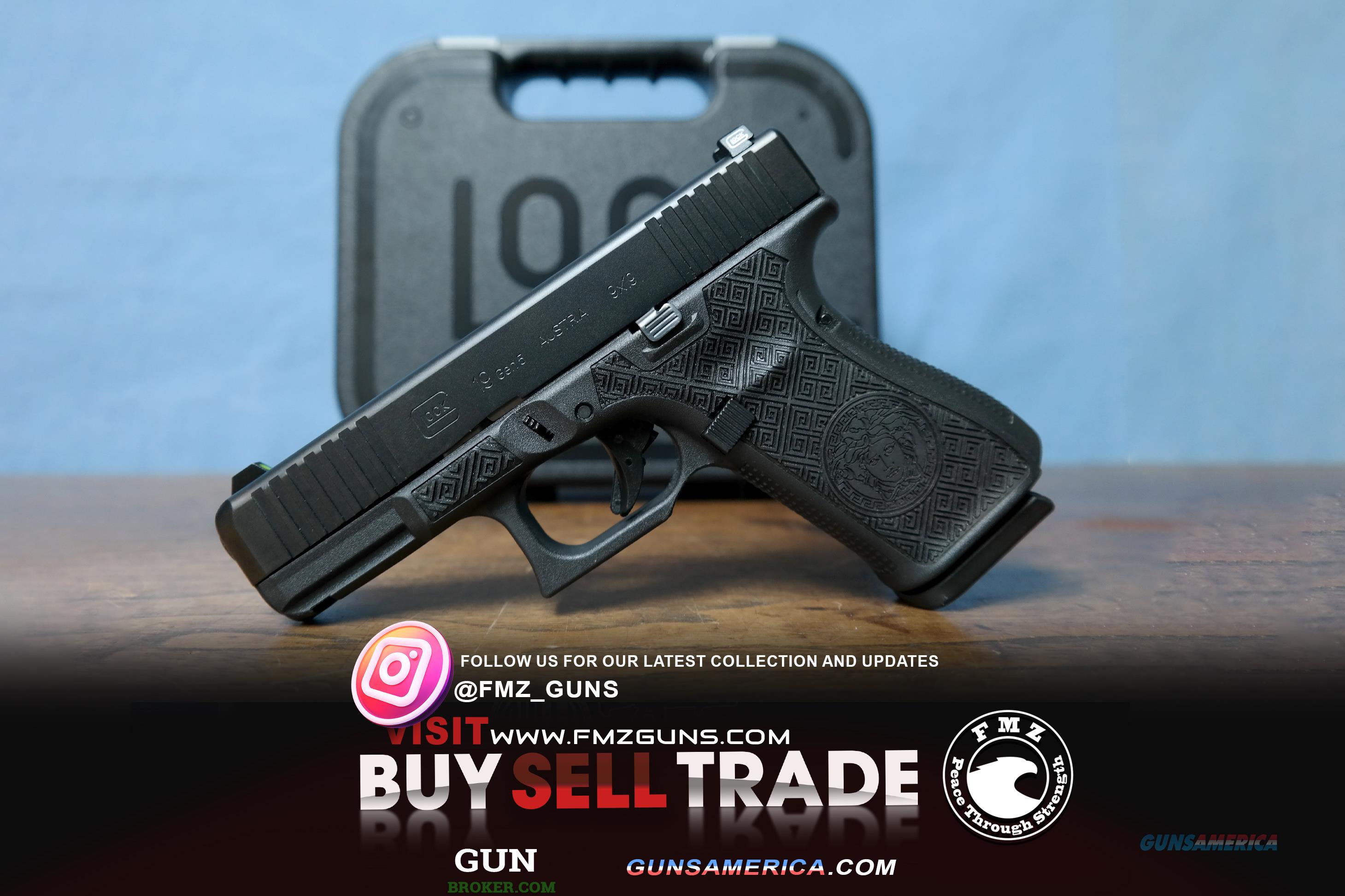 Glock 19 Gen 5 Custom Versace Edit... for sale at Gunsamerica.com ...