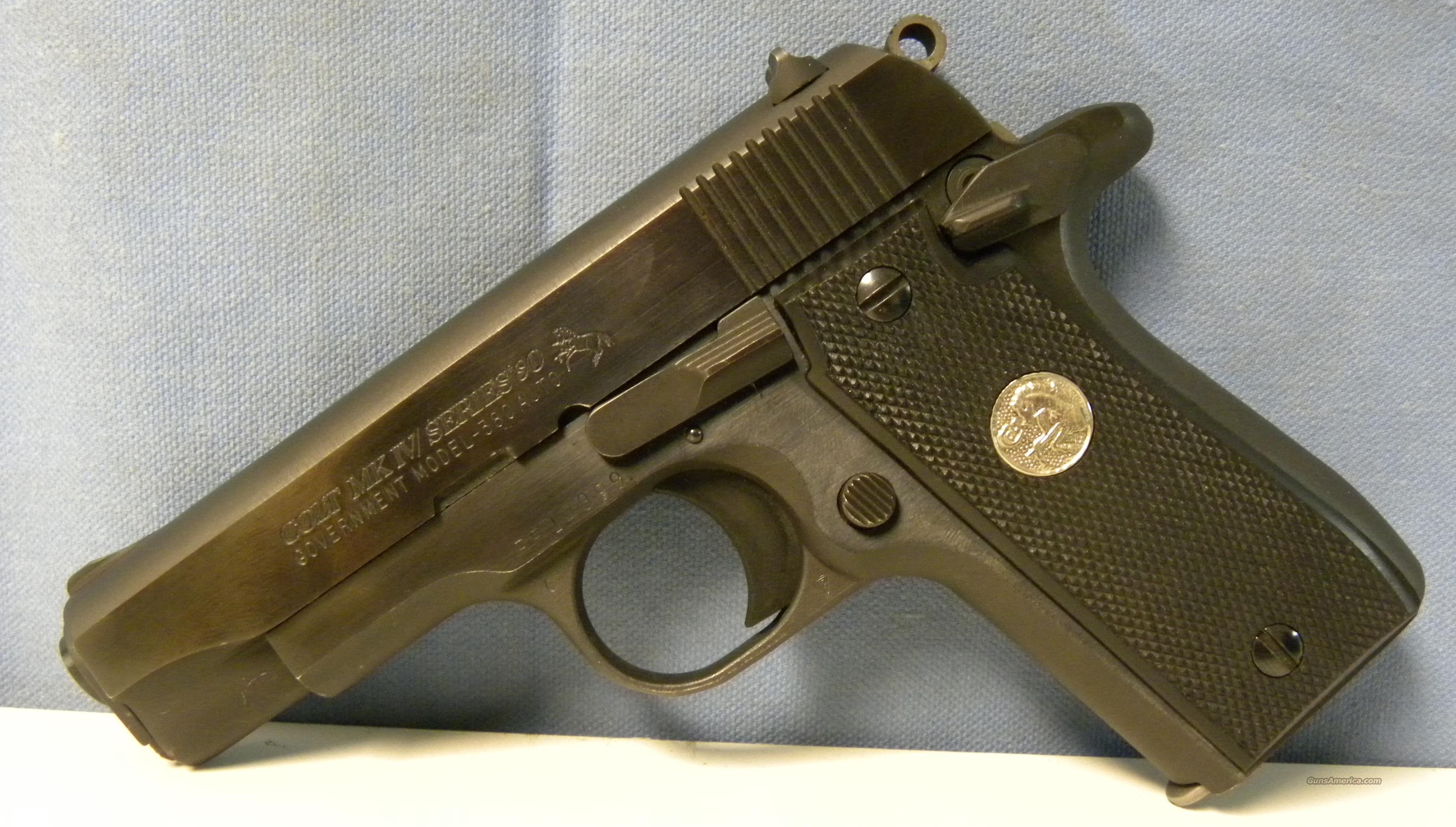 Colt Government MK IV Series 80 380... for sale at Gunsamerica.com ...