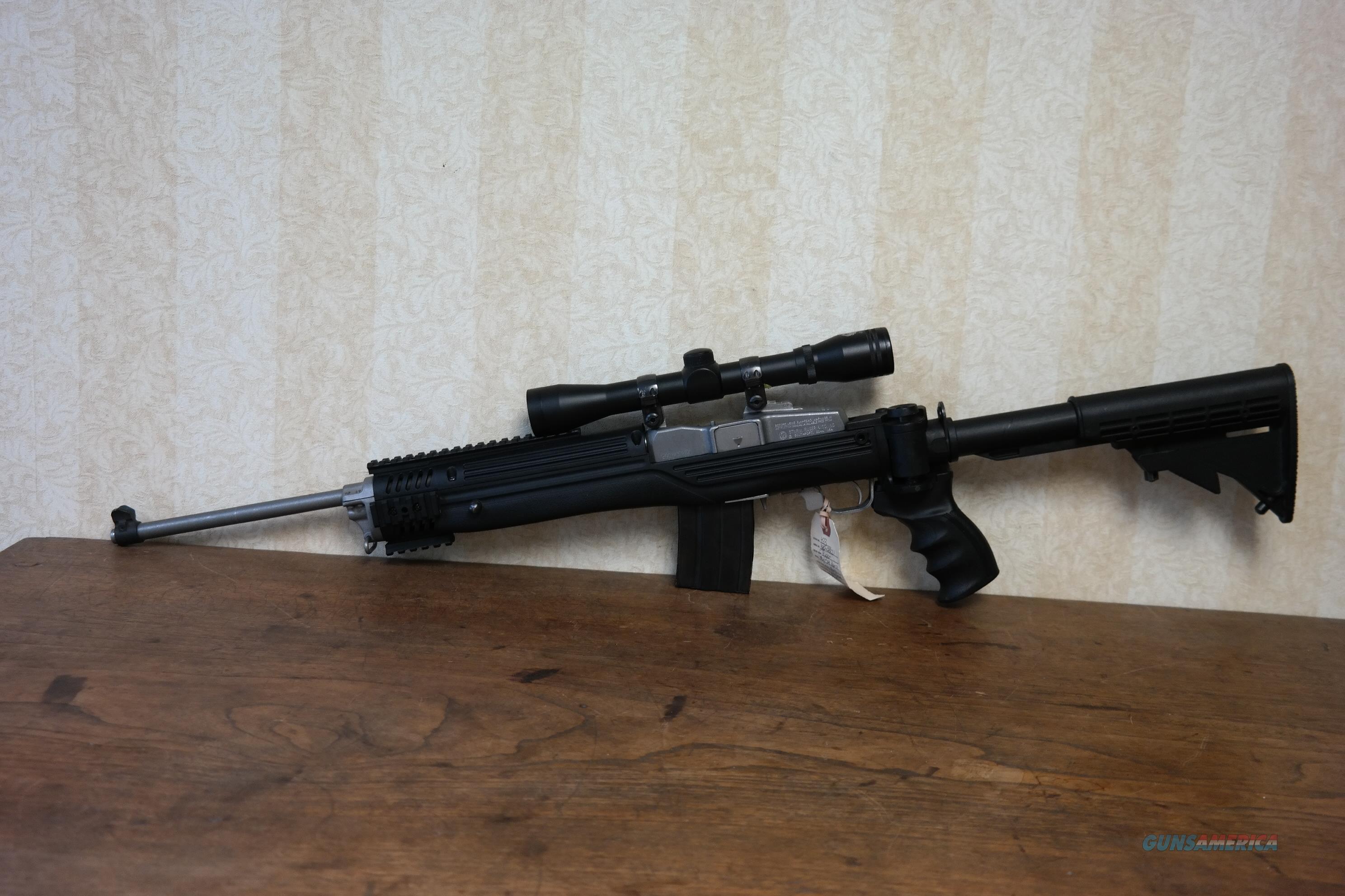 Ruger Mini 14 Ranch w/ ATI Folder for sale at Gunsamerica.com: 967356308
