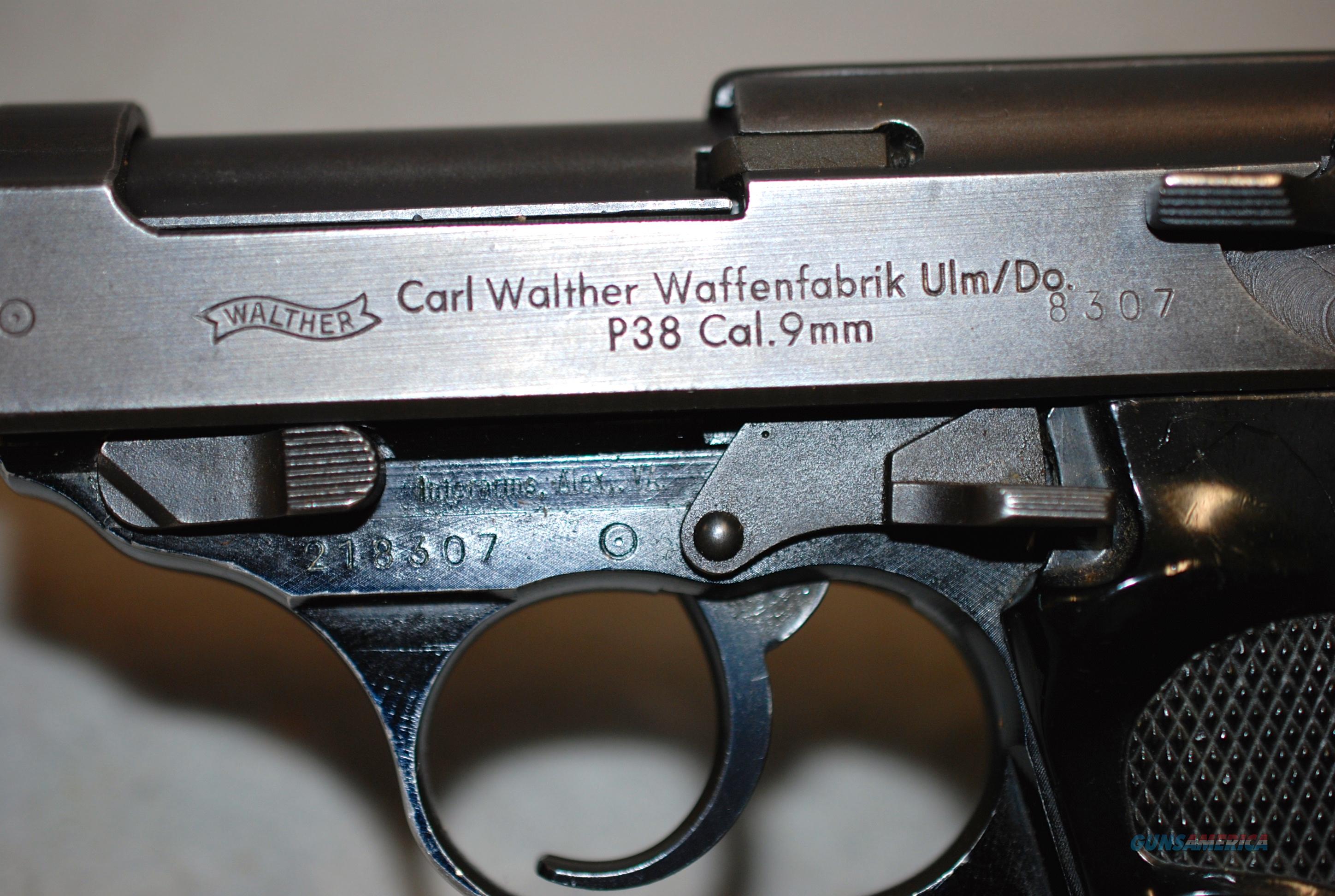 Walther P38 post war