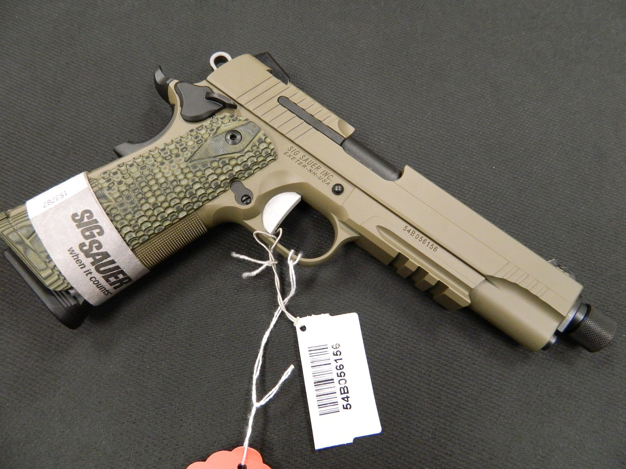 Sig Sauer 1911 Scoprion Threaded Ba... for sale at Gunsamerica.com ...