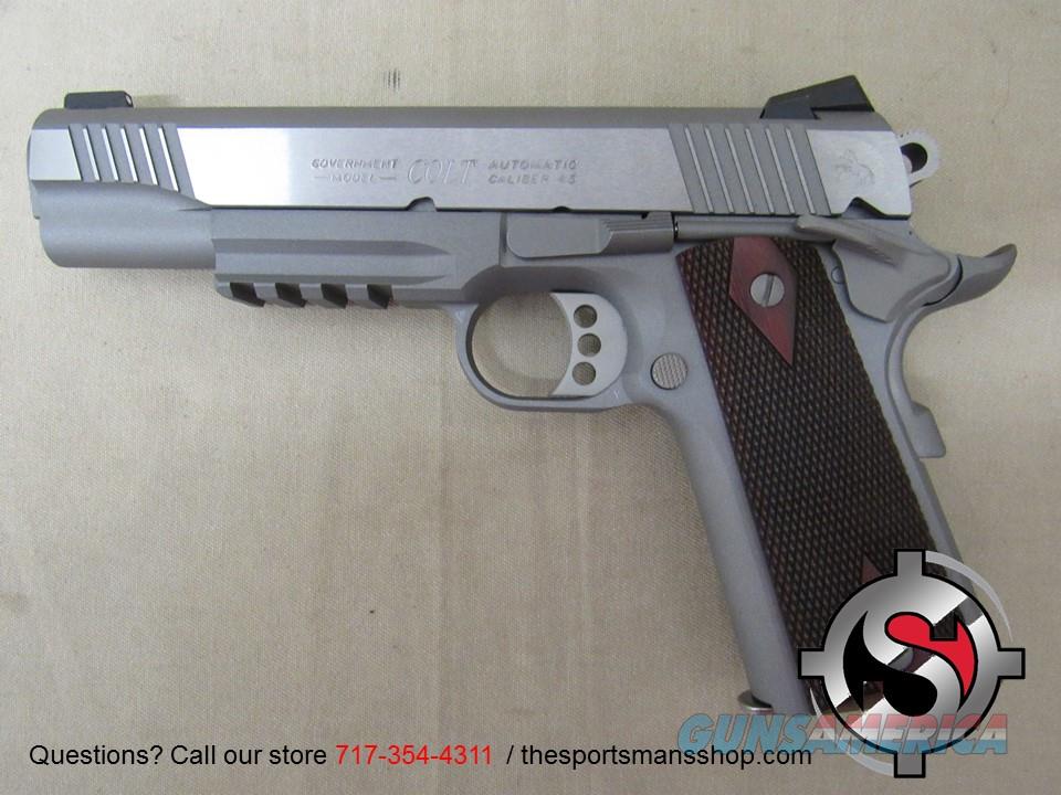 Colt 1911 Rail Gun 45 ACP 5" Barrel... for sale at Gunsamerica.com ...