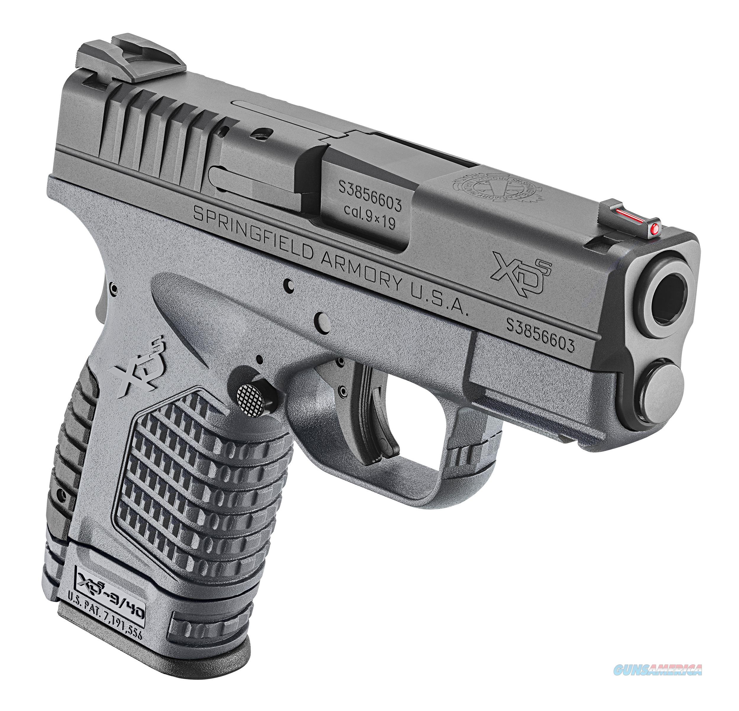 Springfield XD-S 9mm 3.3" 7+1/8+1 -... for sale at Gunsamerica.com ...