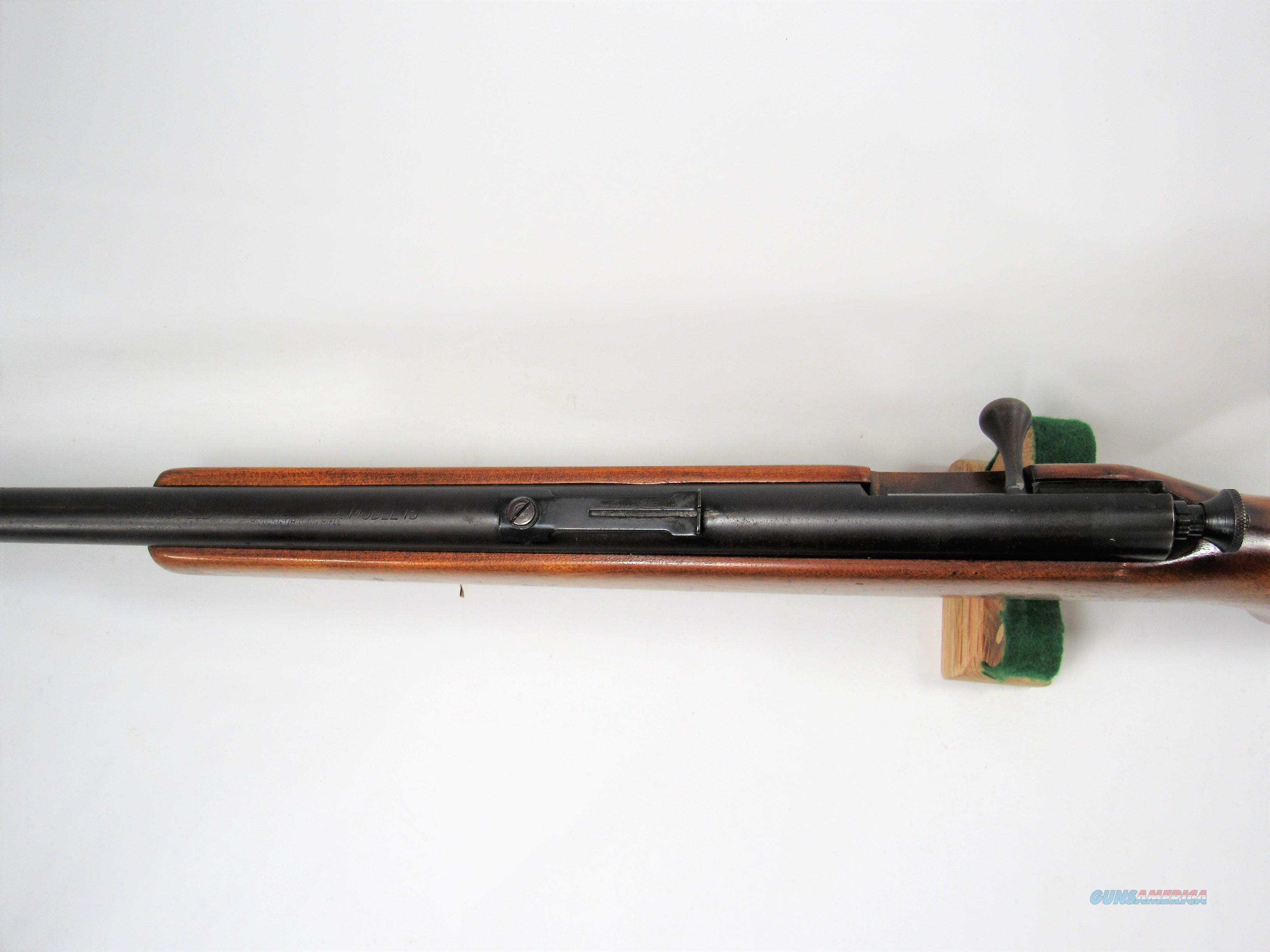 141Y SPRINGFIELD MODEL 15 22 SINGLE... for sale at Gunsamerica.com ...
