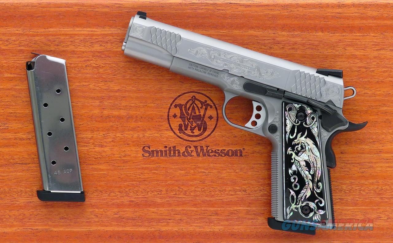 Smith & Wesson SW1911 .45 ACP, engr... for sale at Gunsamerica.com ...
