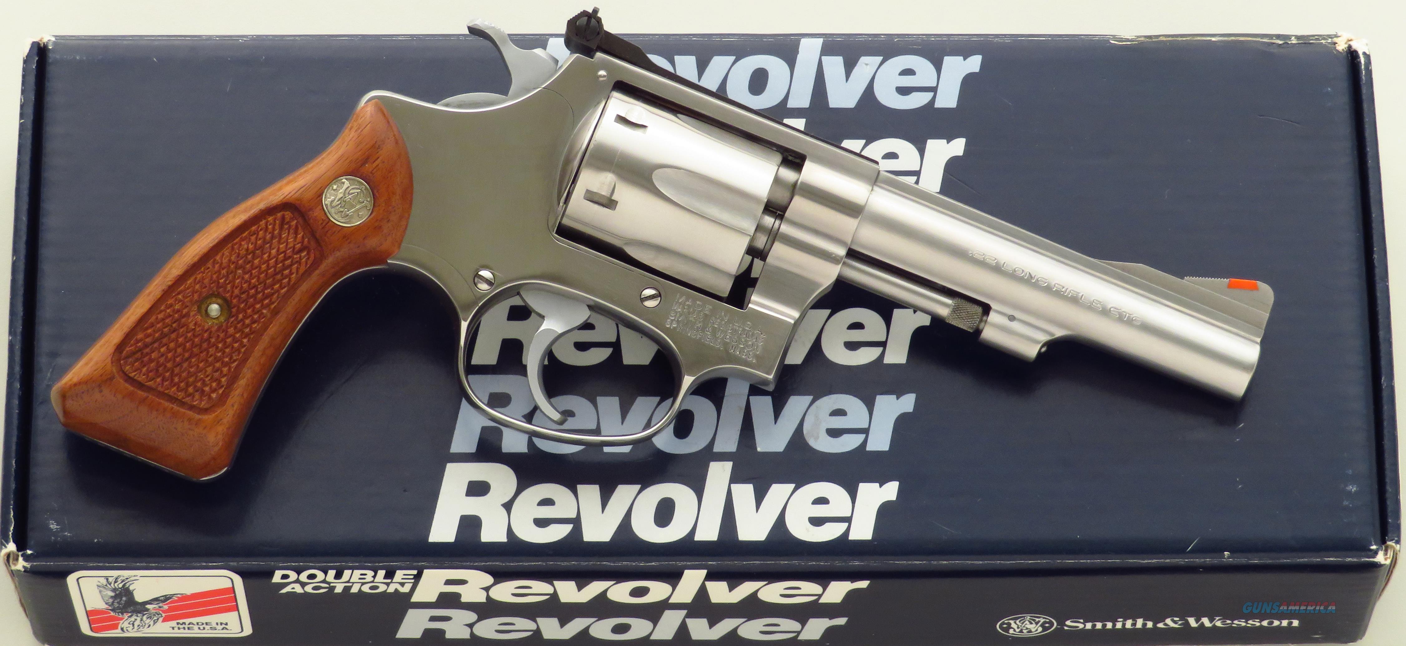Smith & Wesson Model 63 .22 LR, no ... for sale at Gunsamerica.com ...