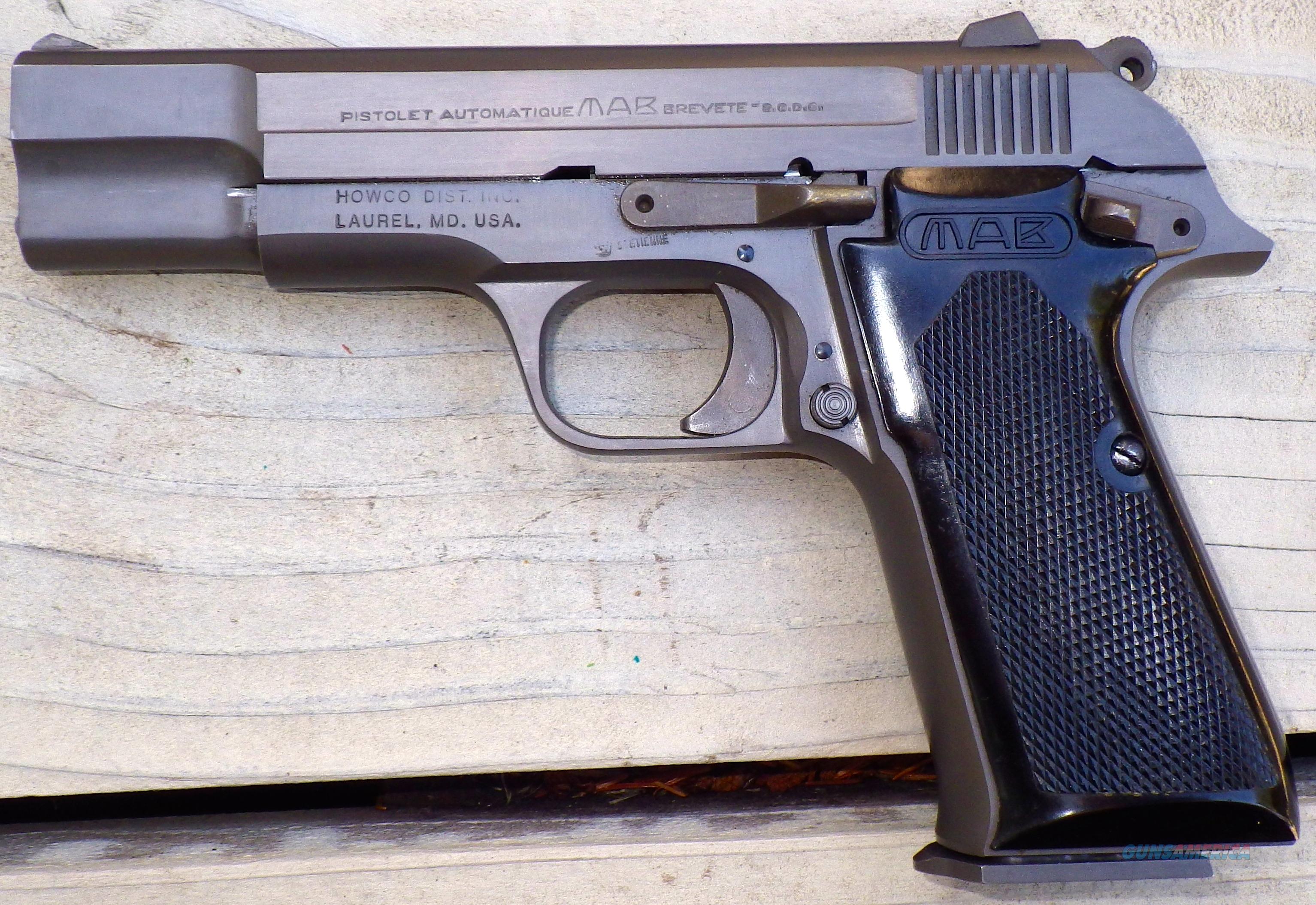 MAB Model P-15 9mm, phosphate, 3 ma... for sale at Gunsamerica.com ...