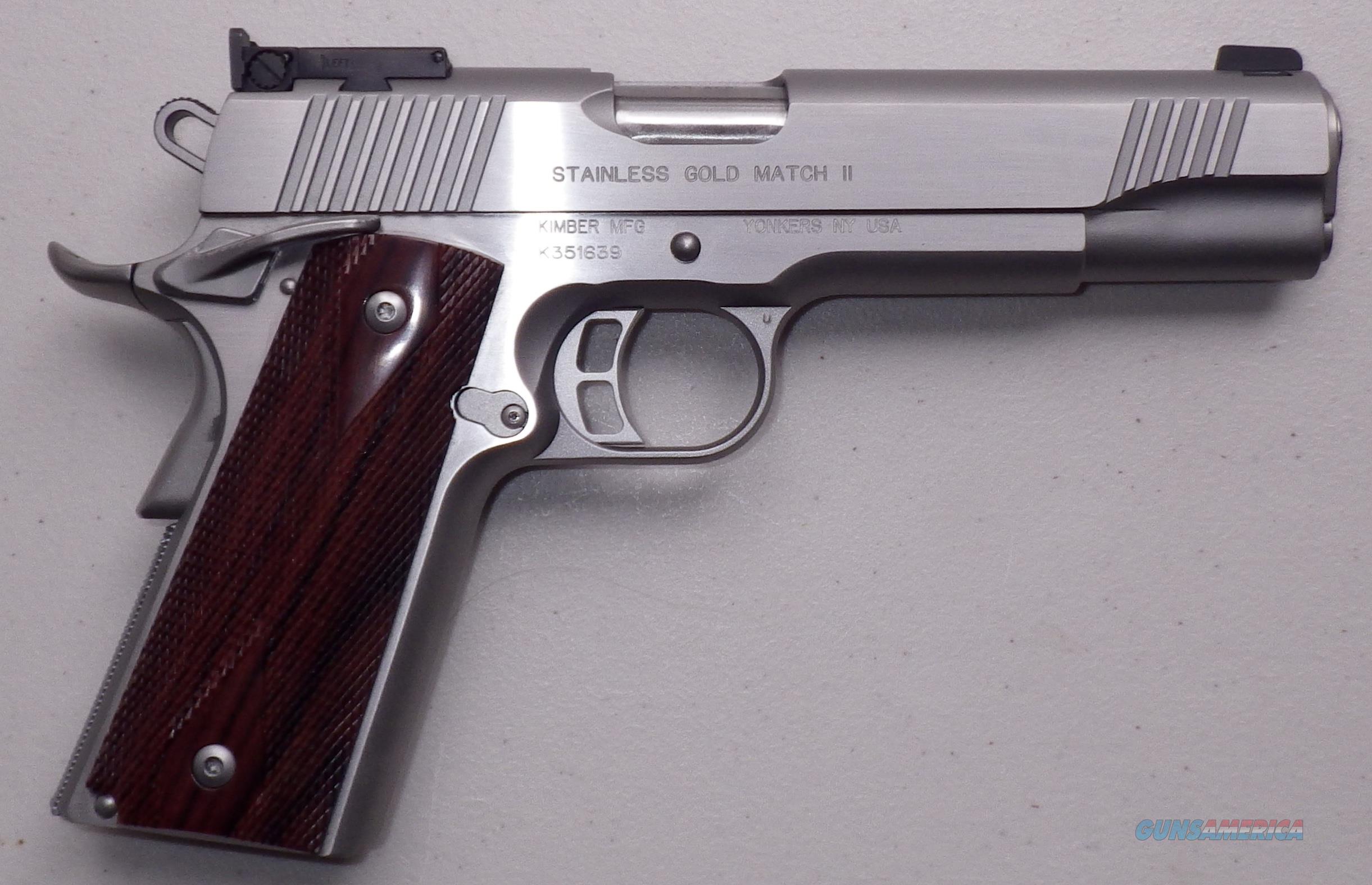 Kimber Gold Match Ii 9mm