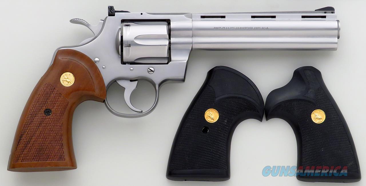 Colt Python stainless steel .357 Ma... for sale at Gunsamerica.com ...