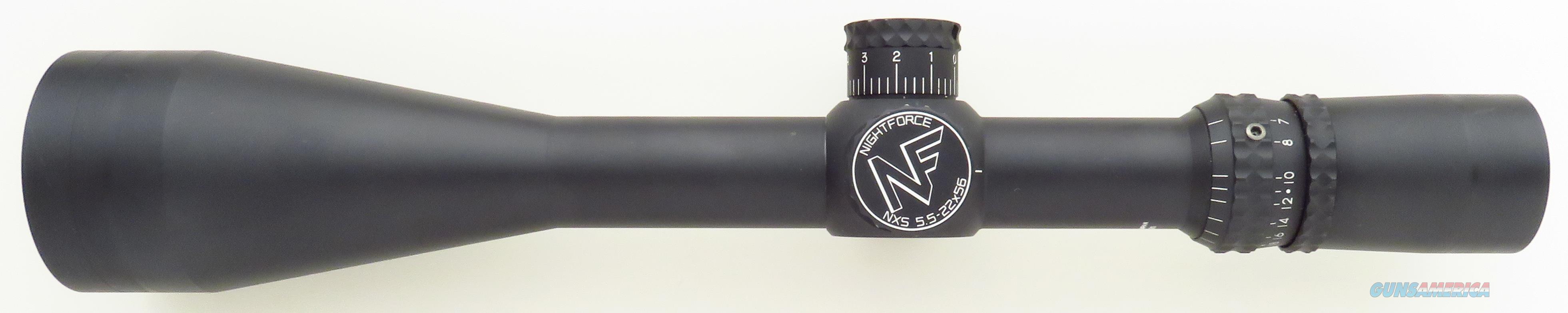 Nightforce NXS 5.5-22x56, NP-R1 ret... for sale at Gunsamerica.com ...