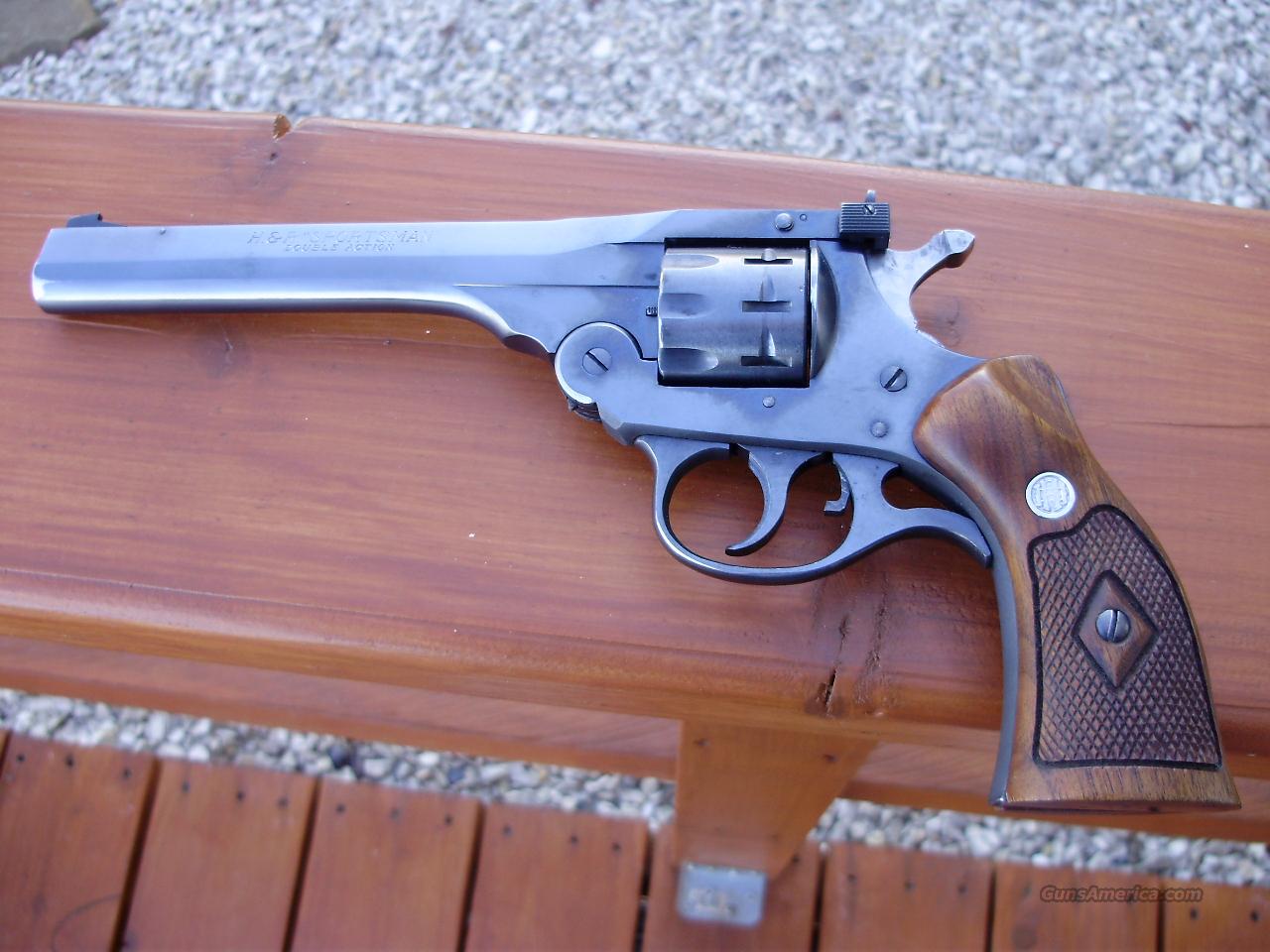 H&R SPORTSMAN DOUBLE ACTION .22 LR 9 SHOT REVOL... for sale