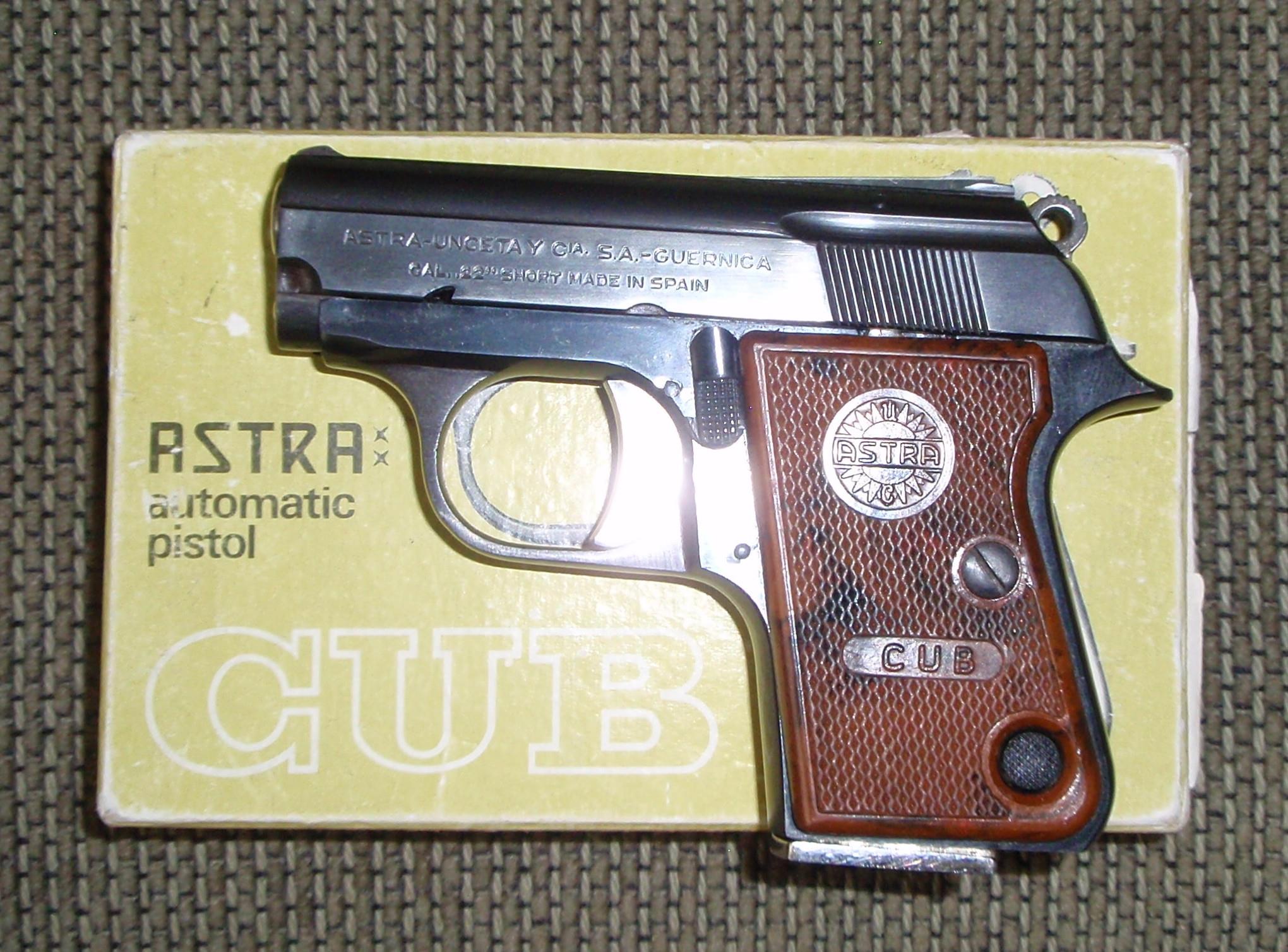 Astra Cub .22 Short **** PRICE RE... for sale at Gunsamerica.com: 910647443