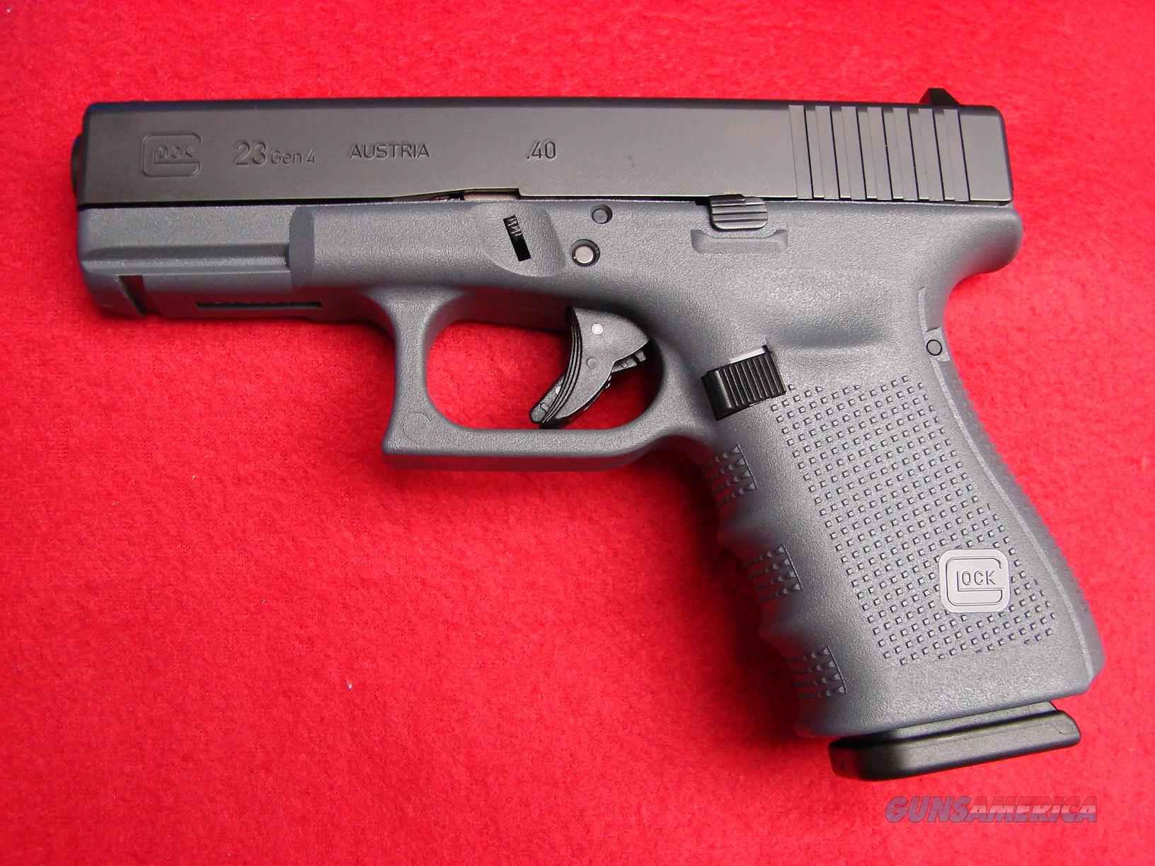 Glock 23 - 40 cal - Gen 4 - Gray Fr... for sale at Gunsamerica.com ...