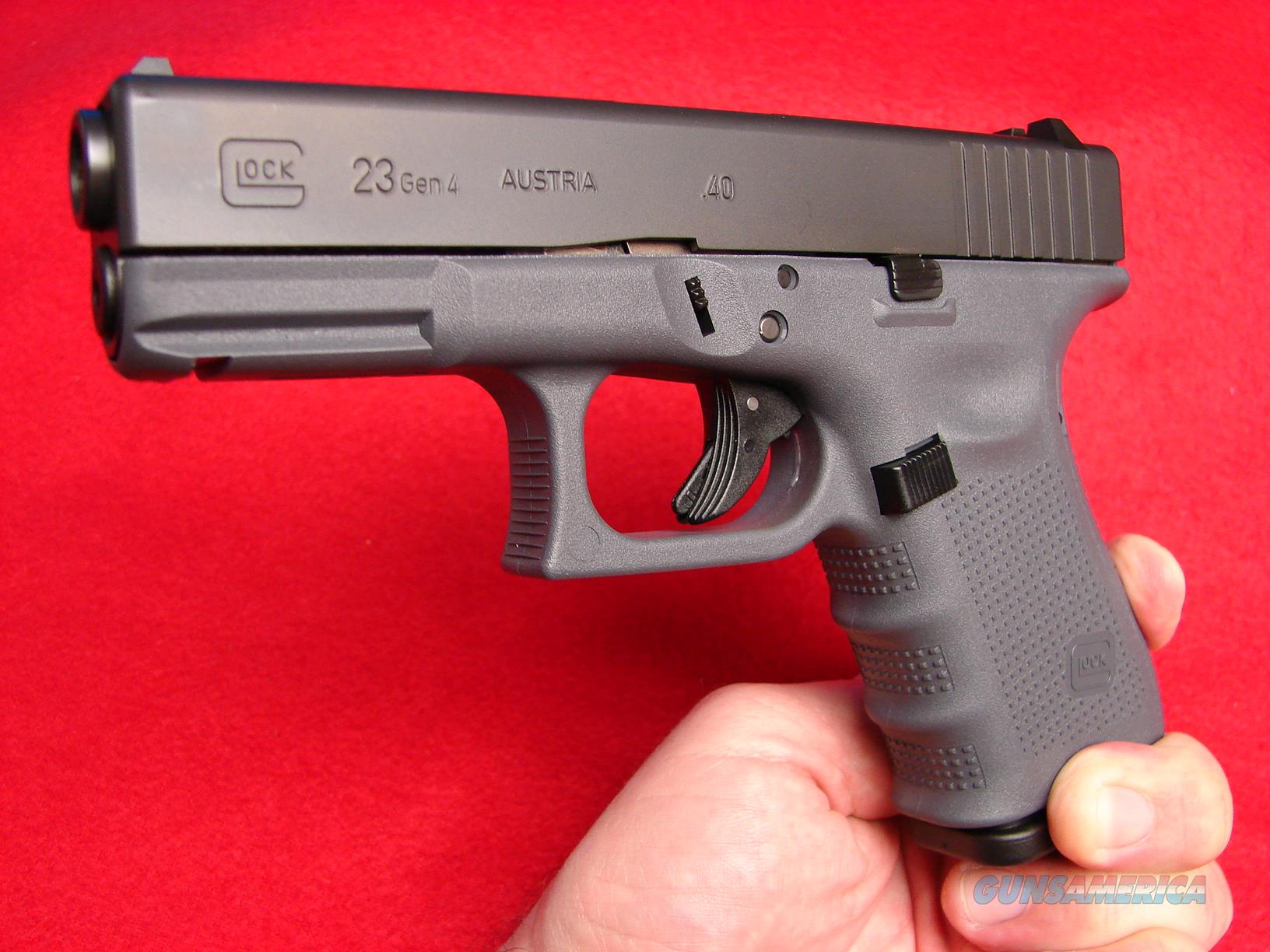 Glock 23 - 40 cal - Gen 4 - Gray Fr... for sale at Gunsamerica.com ...