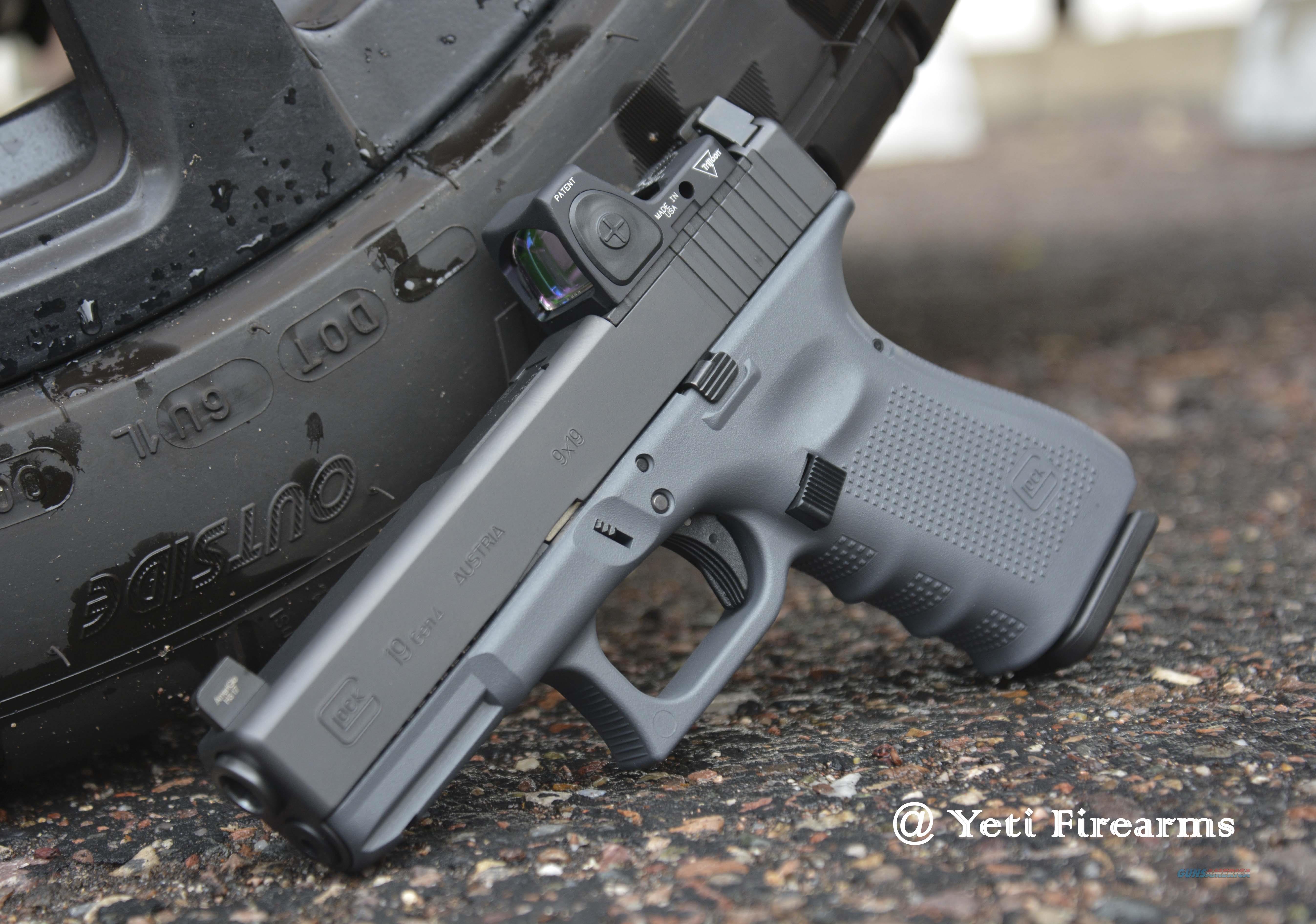 X-Werks Glock Grey 19 G4 MOS 9mm Type 2 RMR RM0... for sale