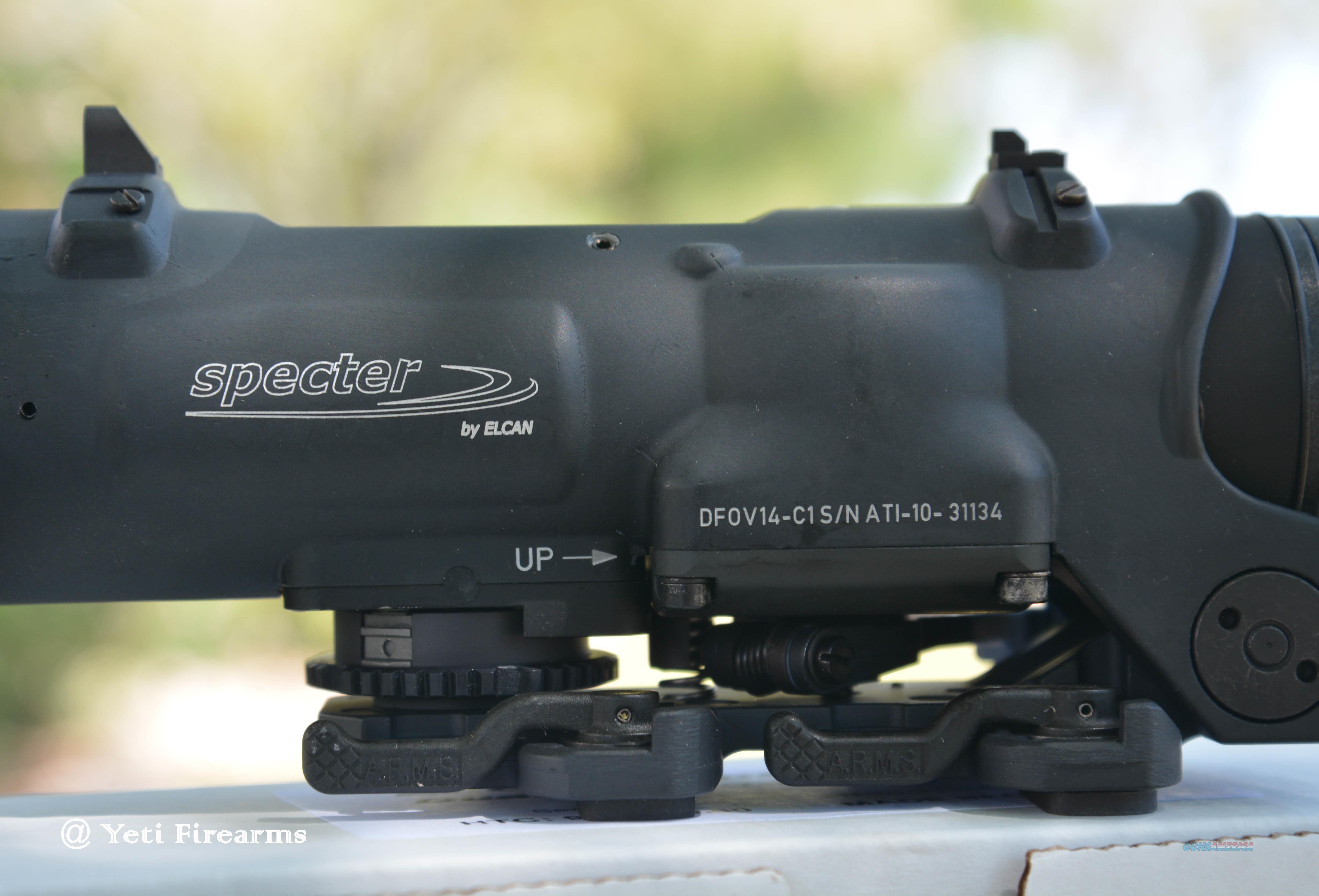 Elcan Specter DR 1x/4X 5.56 DFOV14-C1 Black CX5... for sale