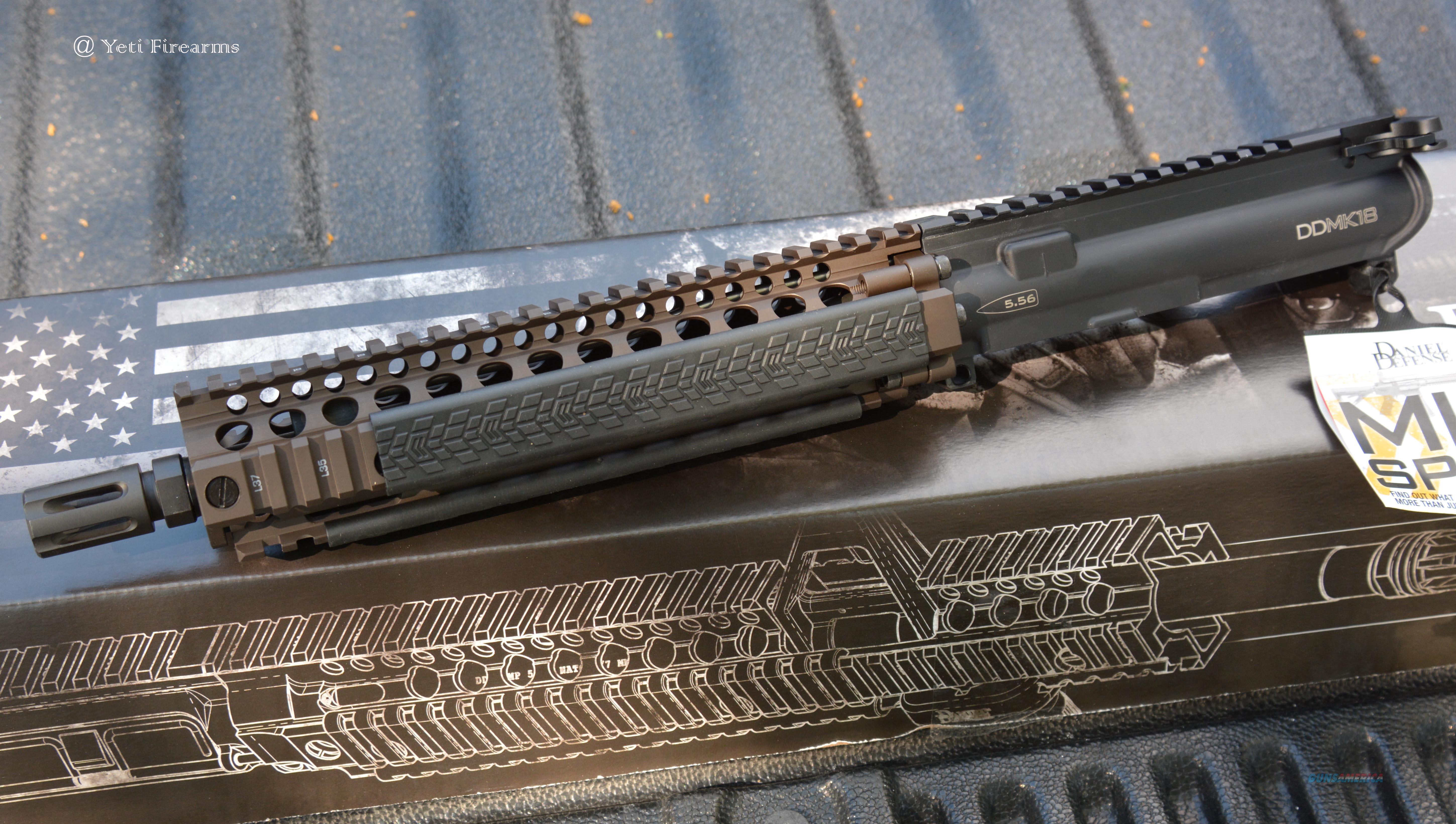 Daniel Defense Complete FDE MK18 Upper 5.56 AR-... for sale