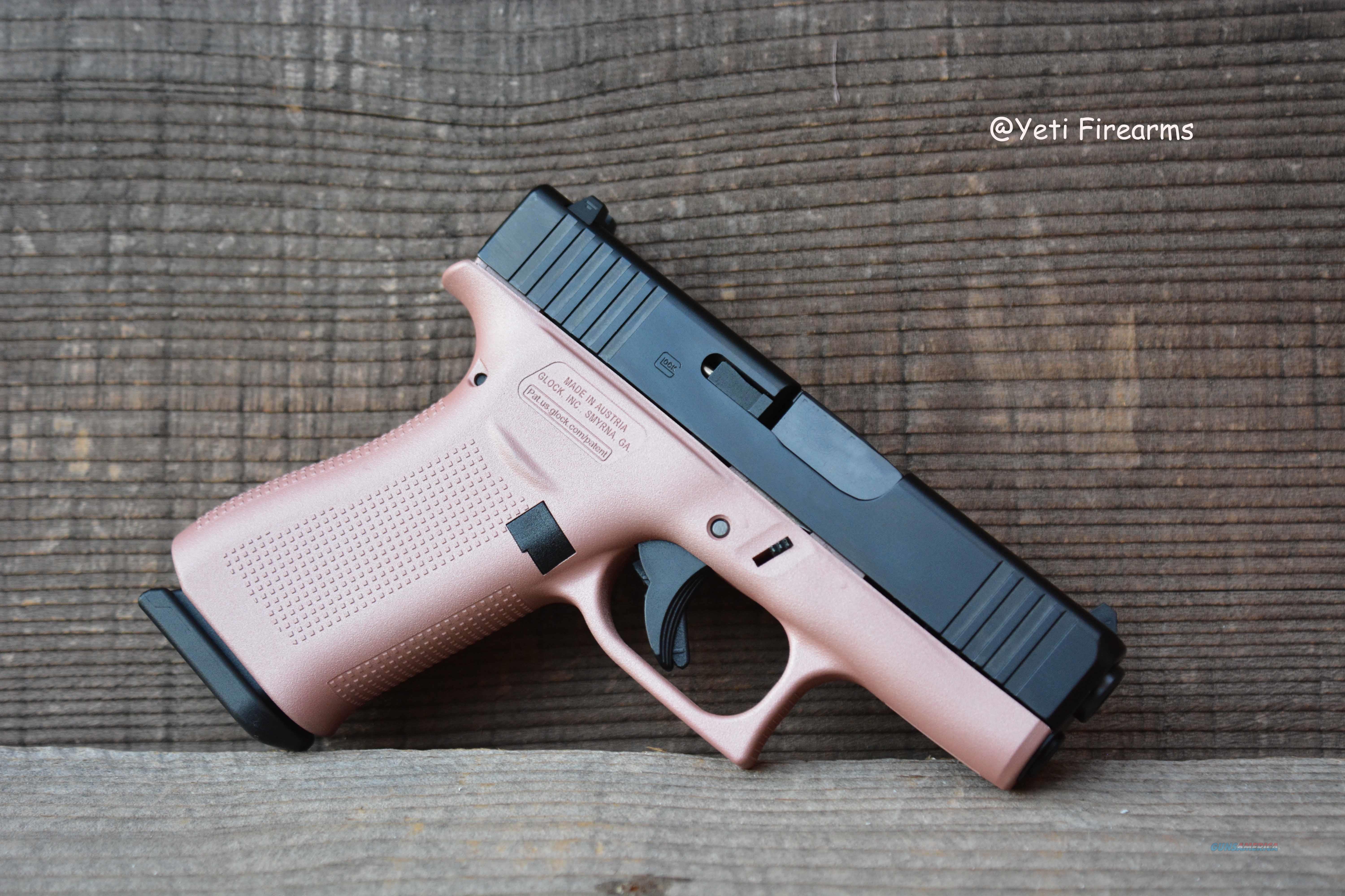 Glock 43X 9mm Champagne Pink Cerako... for sale at Gunsamerica.com ...