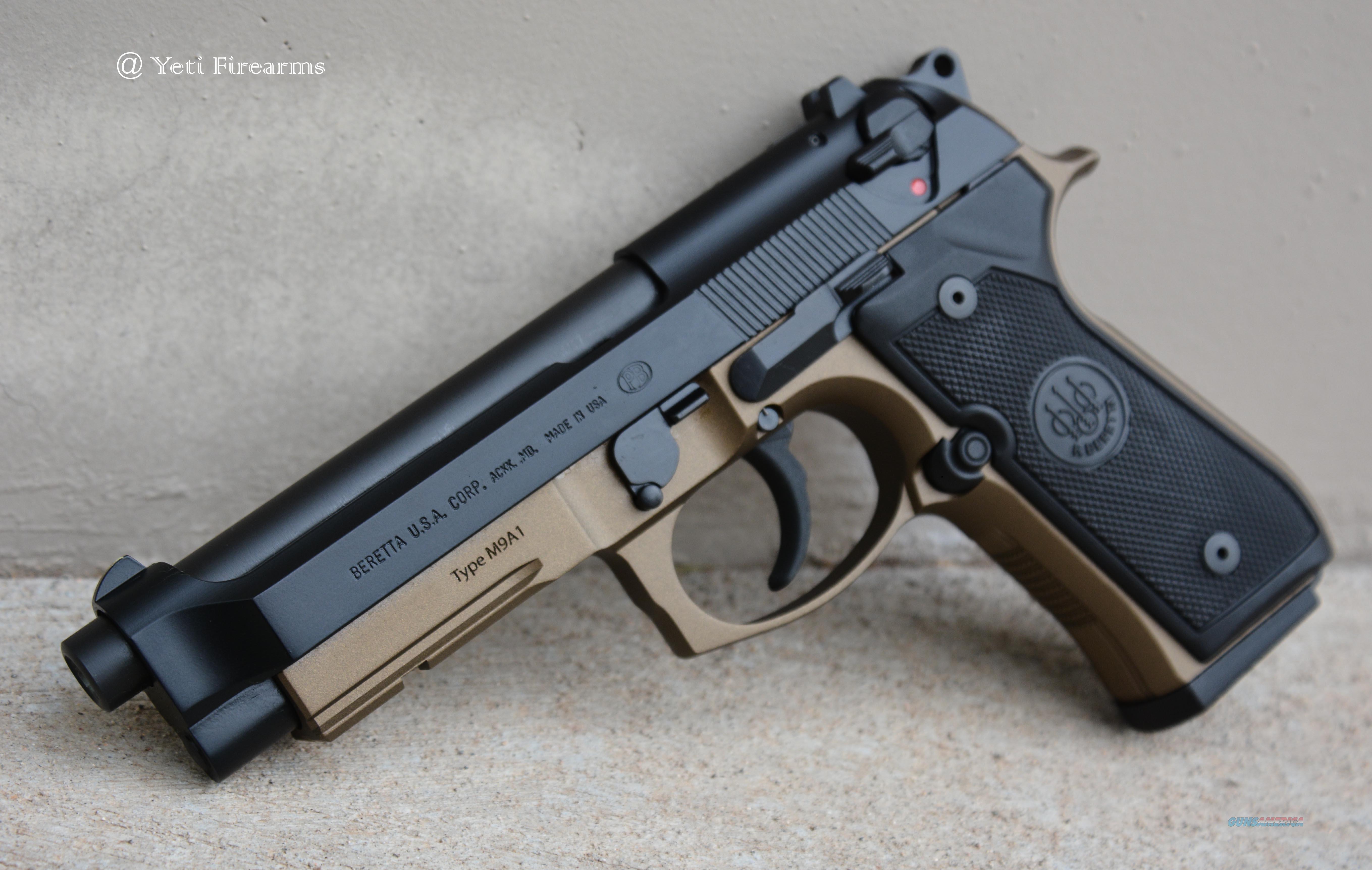 X-Werks Burnt Bronze Beretta M9A1 9mm 15rnd 92 ... for sale