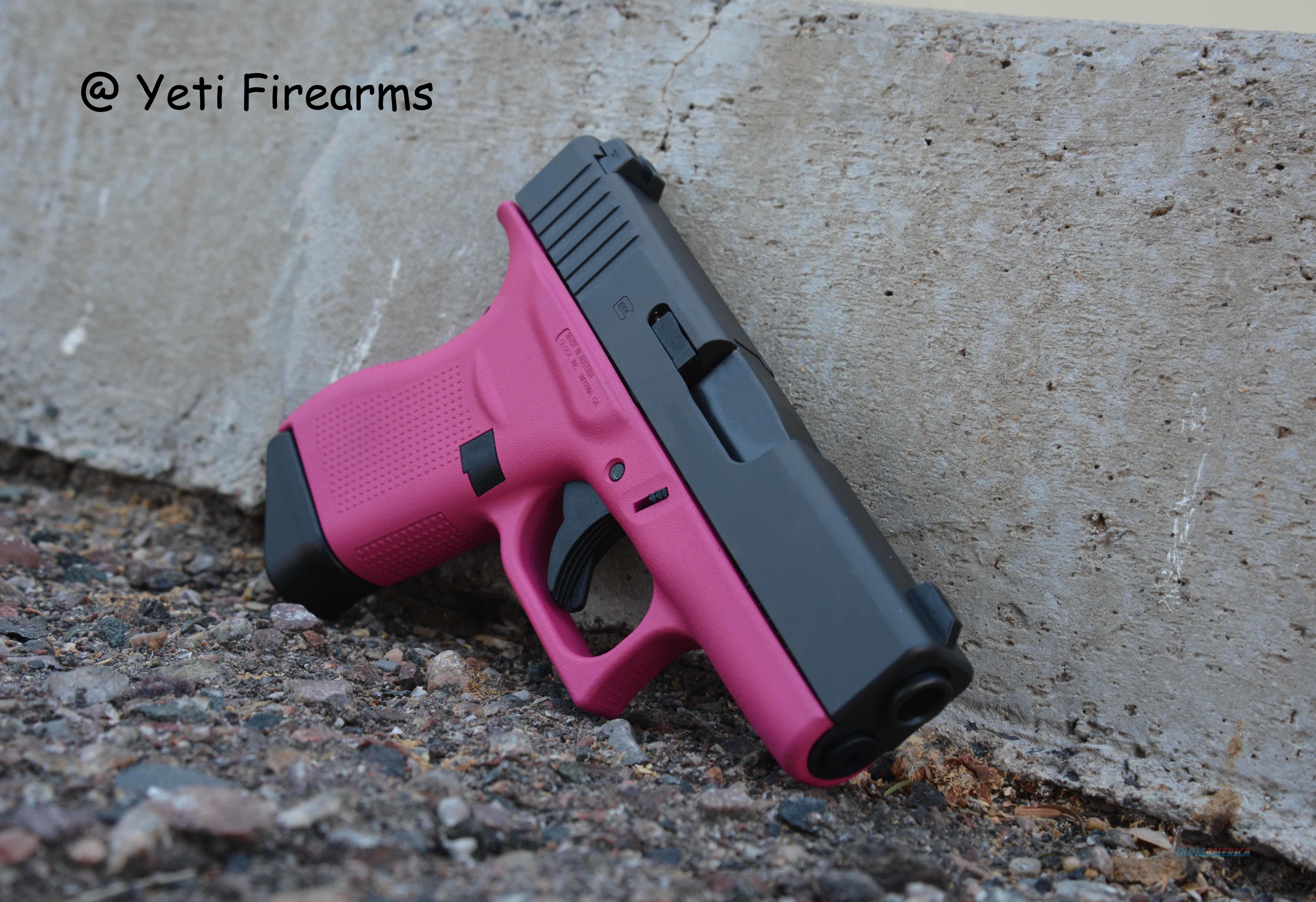 X-Werks Glock 43 9mm Ras Pink W/ Glock Night Si... for sale