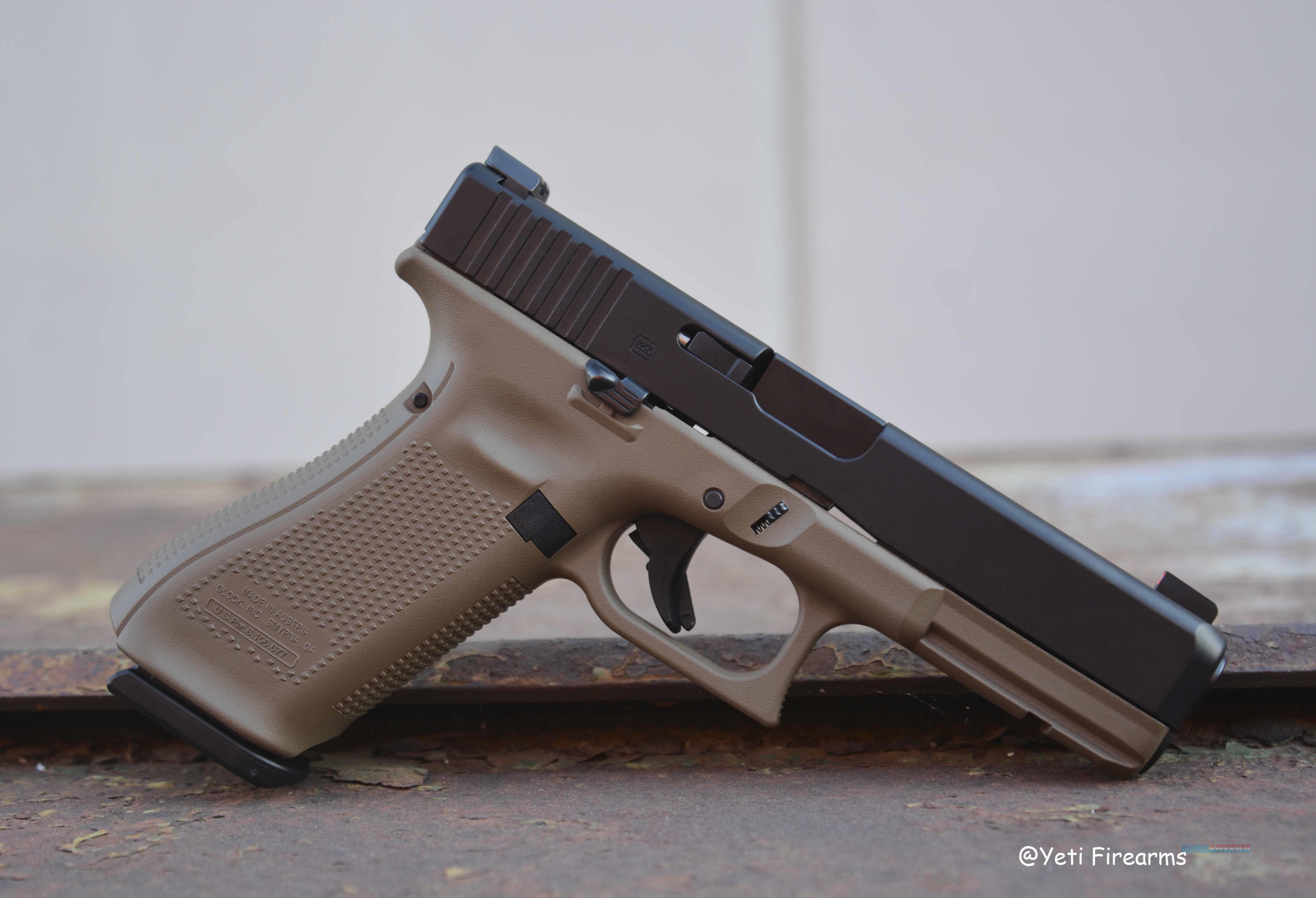 Glock 17M 9mm FBI Glock FDE Cerakote 17 M No CC... for sale