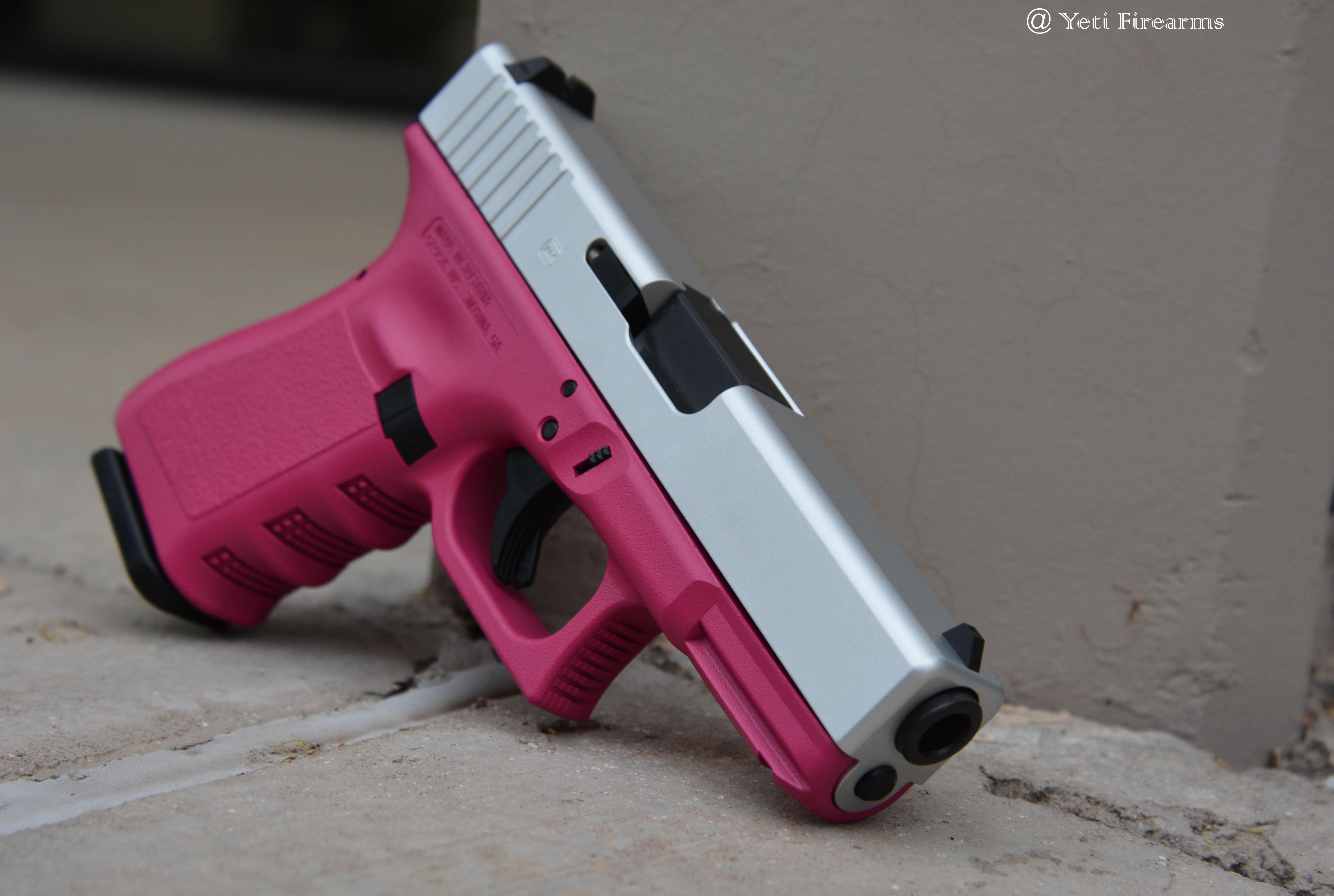 X-Werks Glock 19 Raspberry Pink Satin Aluminum ... for sale