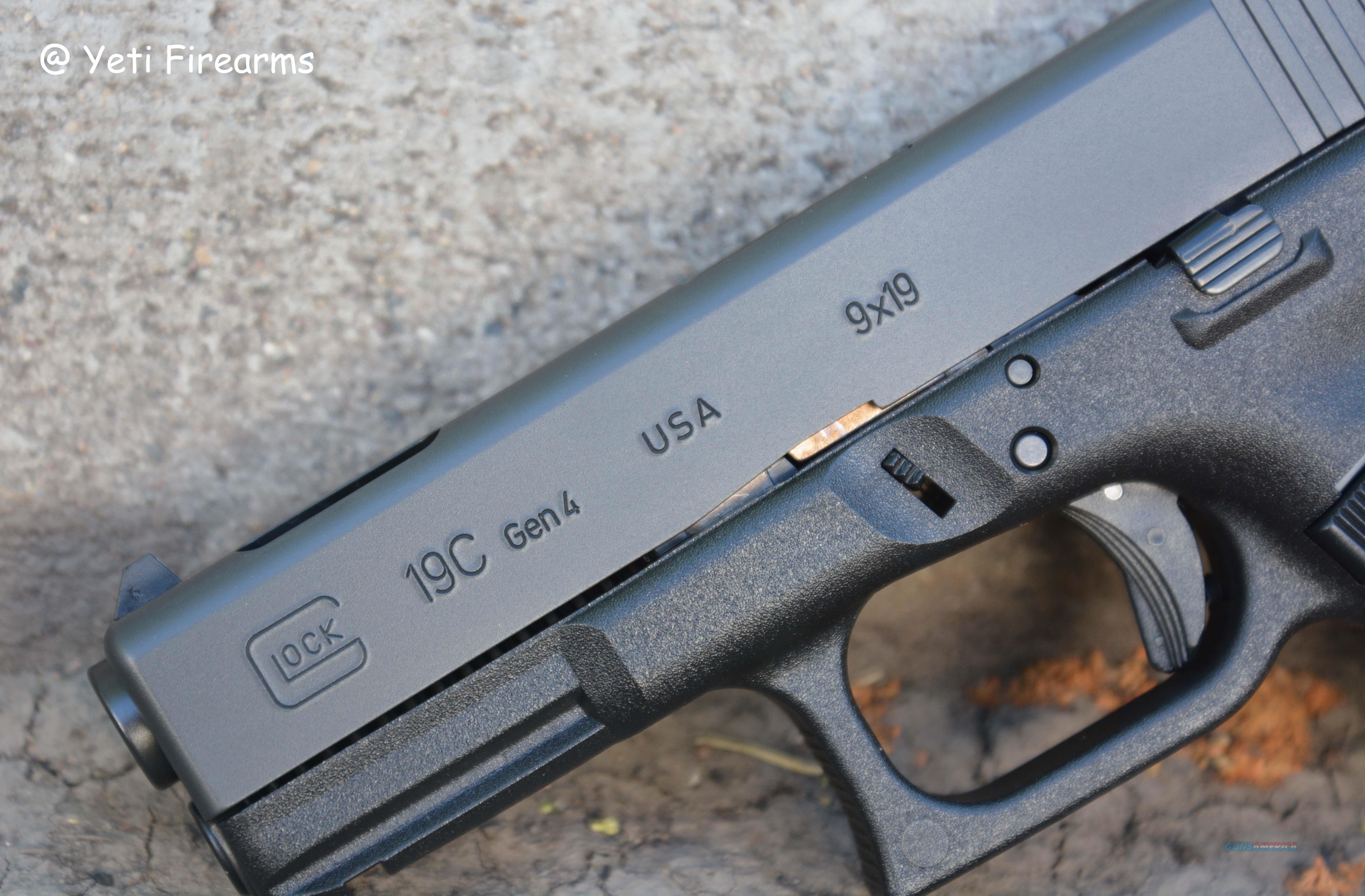Glock 19 Gen 4 9mm Compensated 19C C 15rnd Mag... for sale