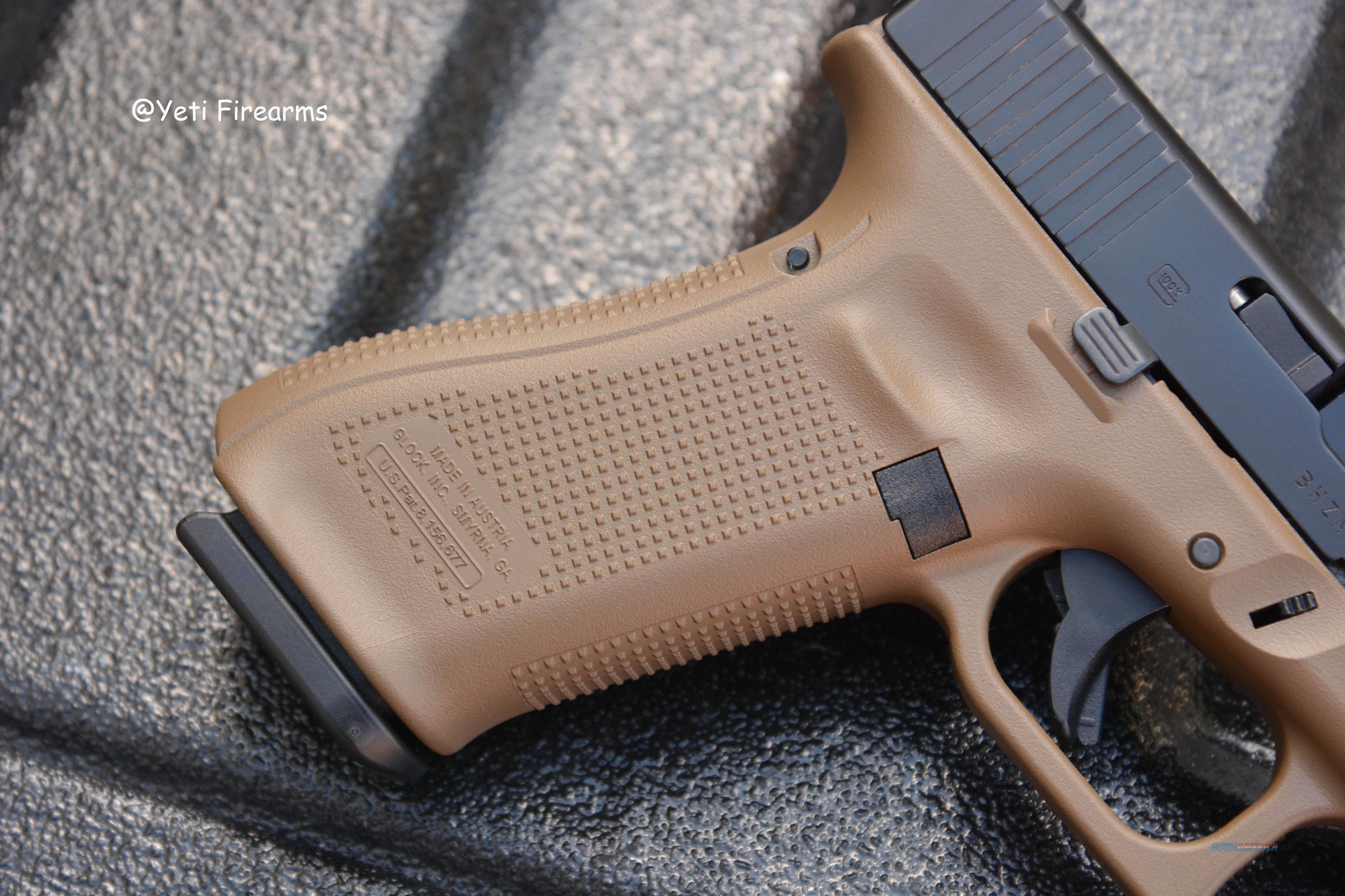 Glock G45 9mm Glock FDE Cerakote No CC Fee 17rn... for sale