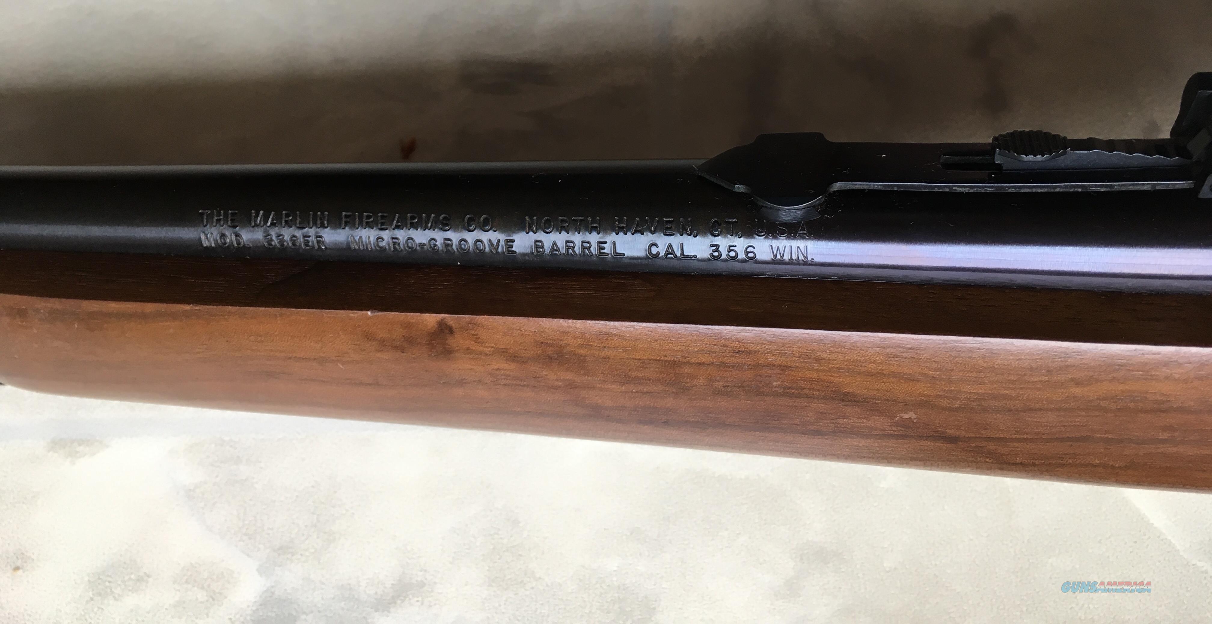 Marlin 336ER in 356 caliber with original box a... for sale
