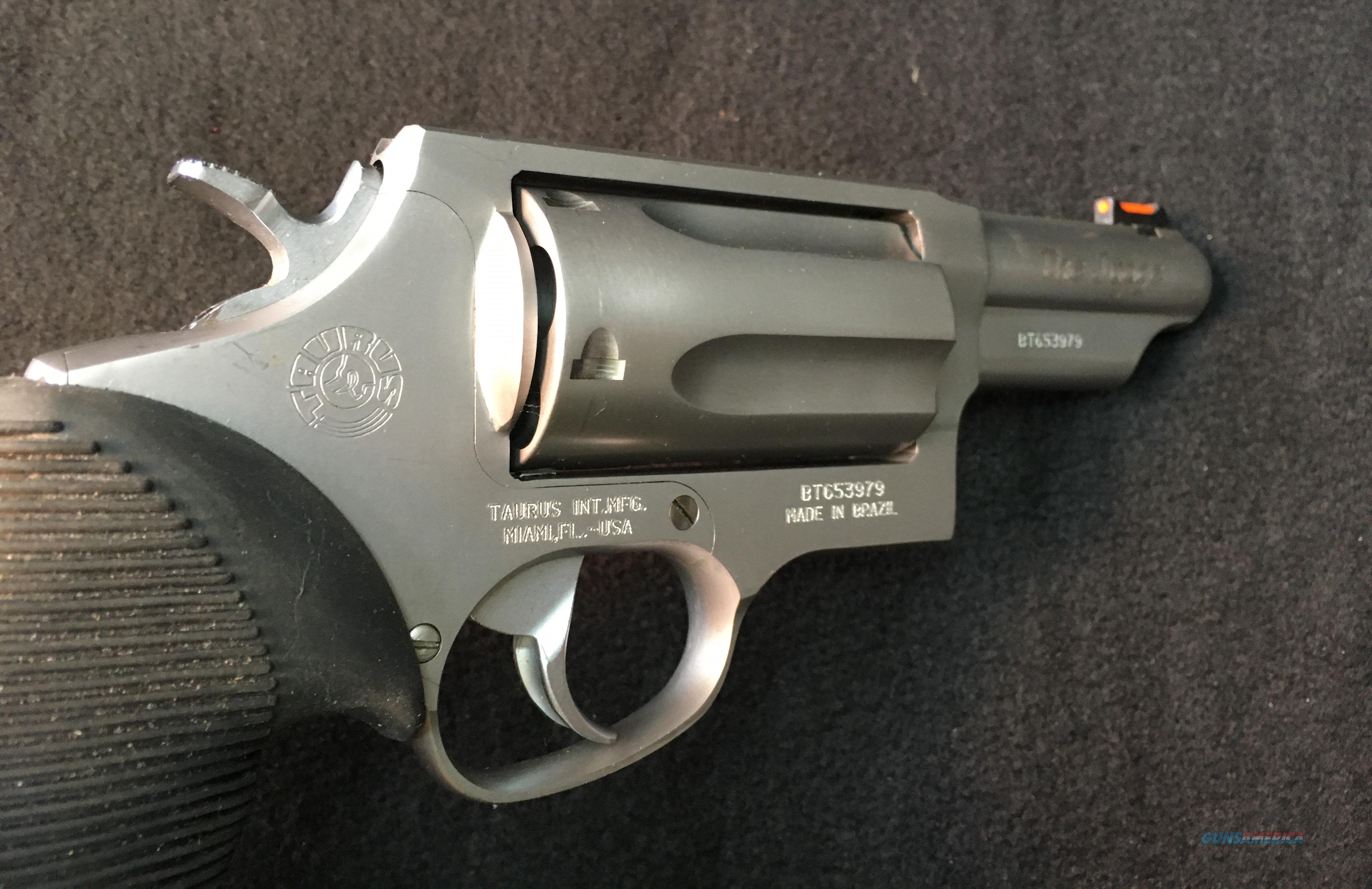 TAURUS JUDGE STAINLESS STEEL WITH A... for sale at Gunsamerica.com ...