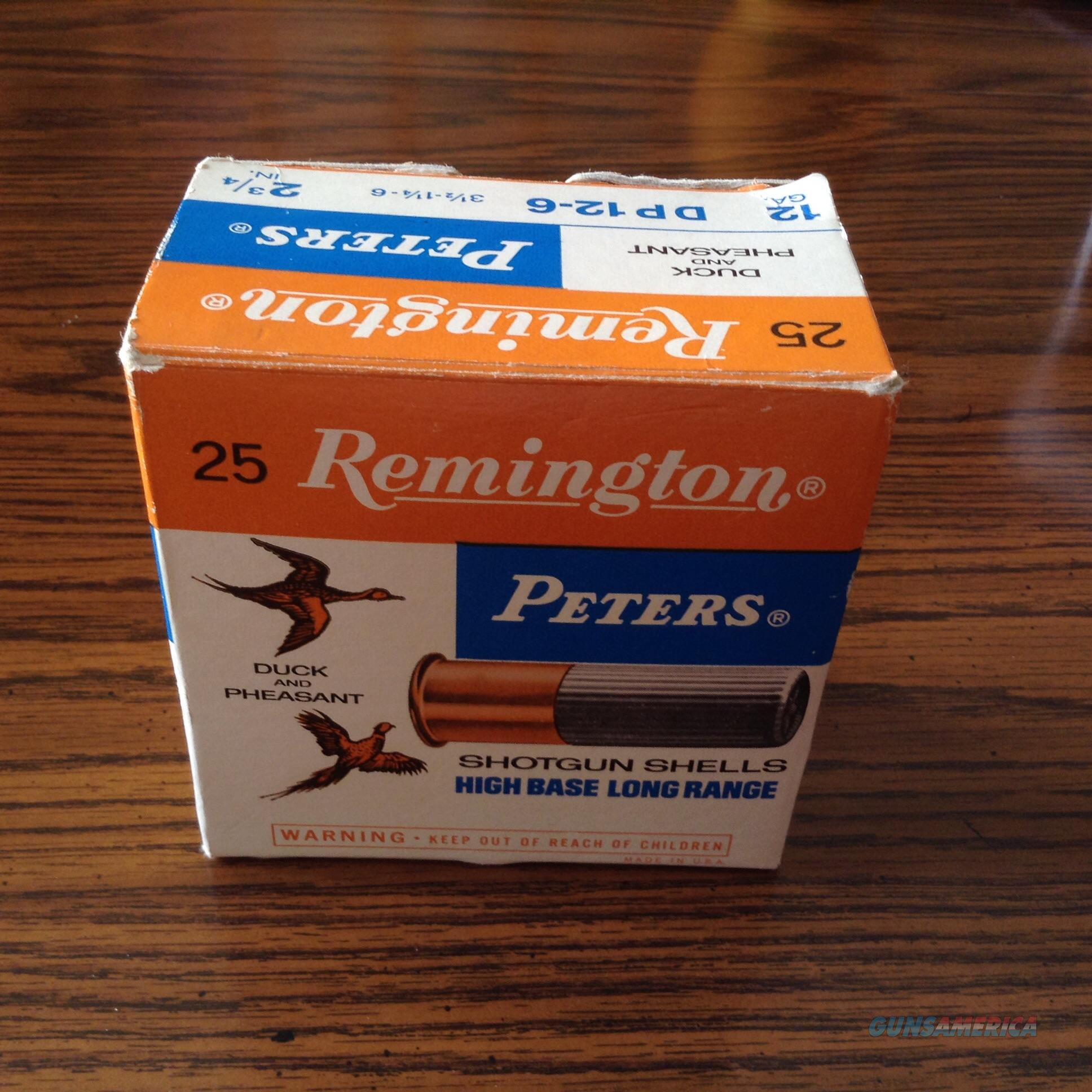 Vintage Box of Remington Peters Sho... for sale at Gunsamerica.com ...