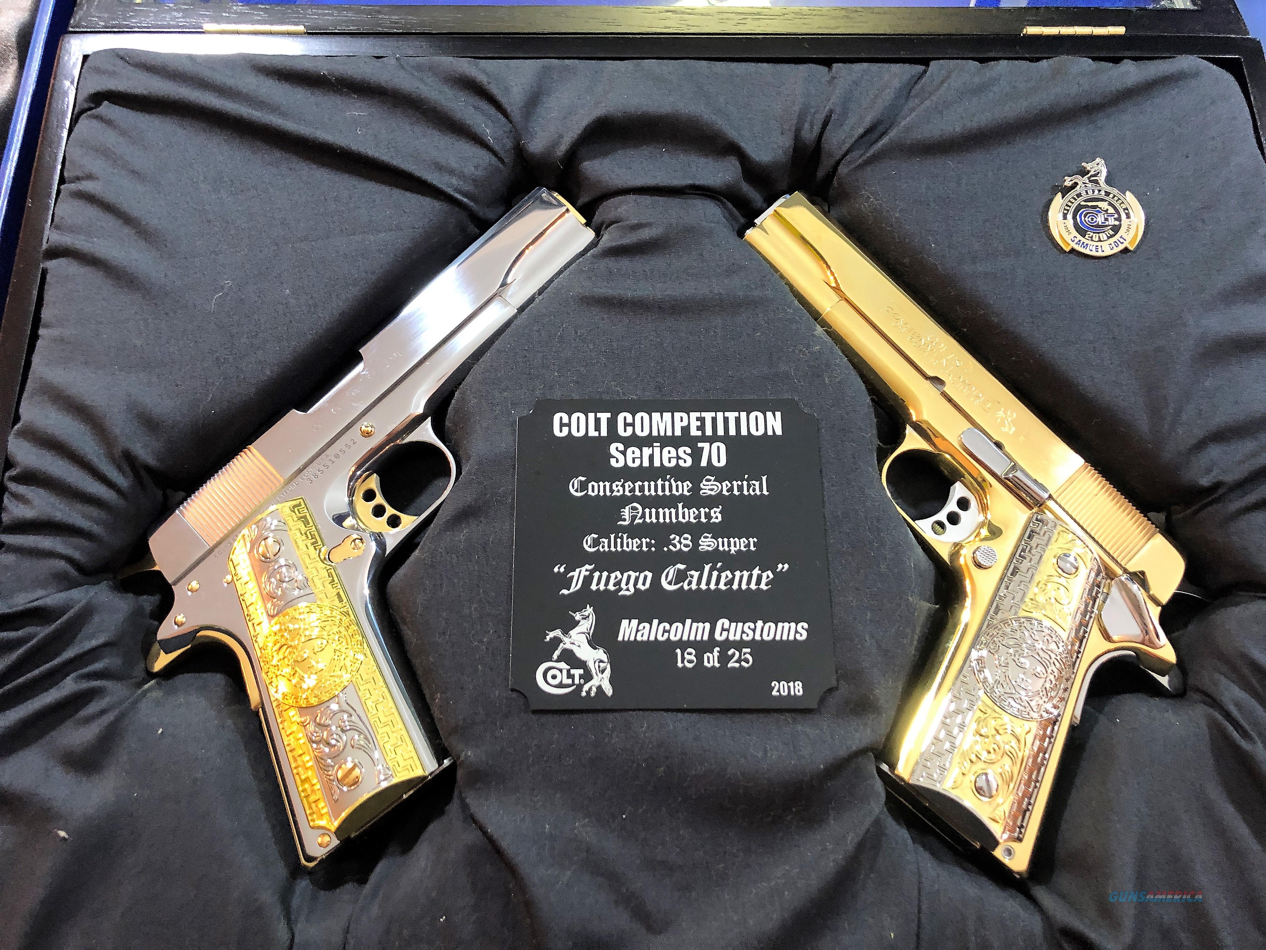 GORGEOUS Custom Set Colt 38 Super 2... for sale at Gunsamerica.com ...