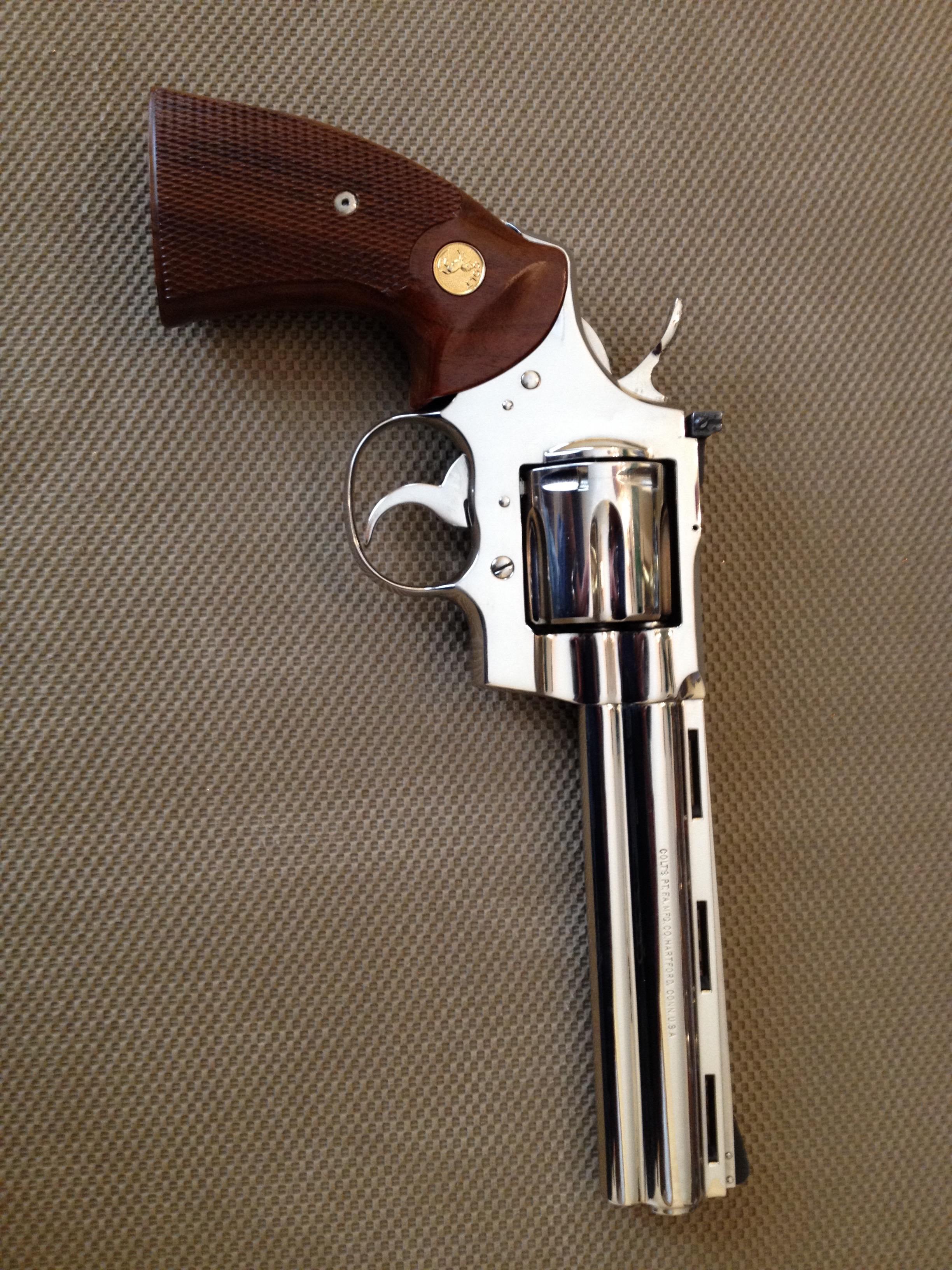 Colt Python, .357magnum, 6-inch bar... for sale at Gunsamerica.com ...
