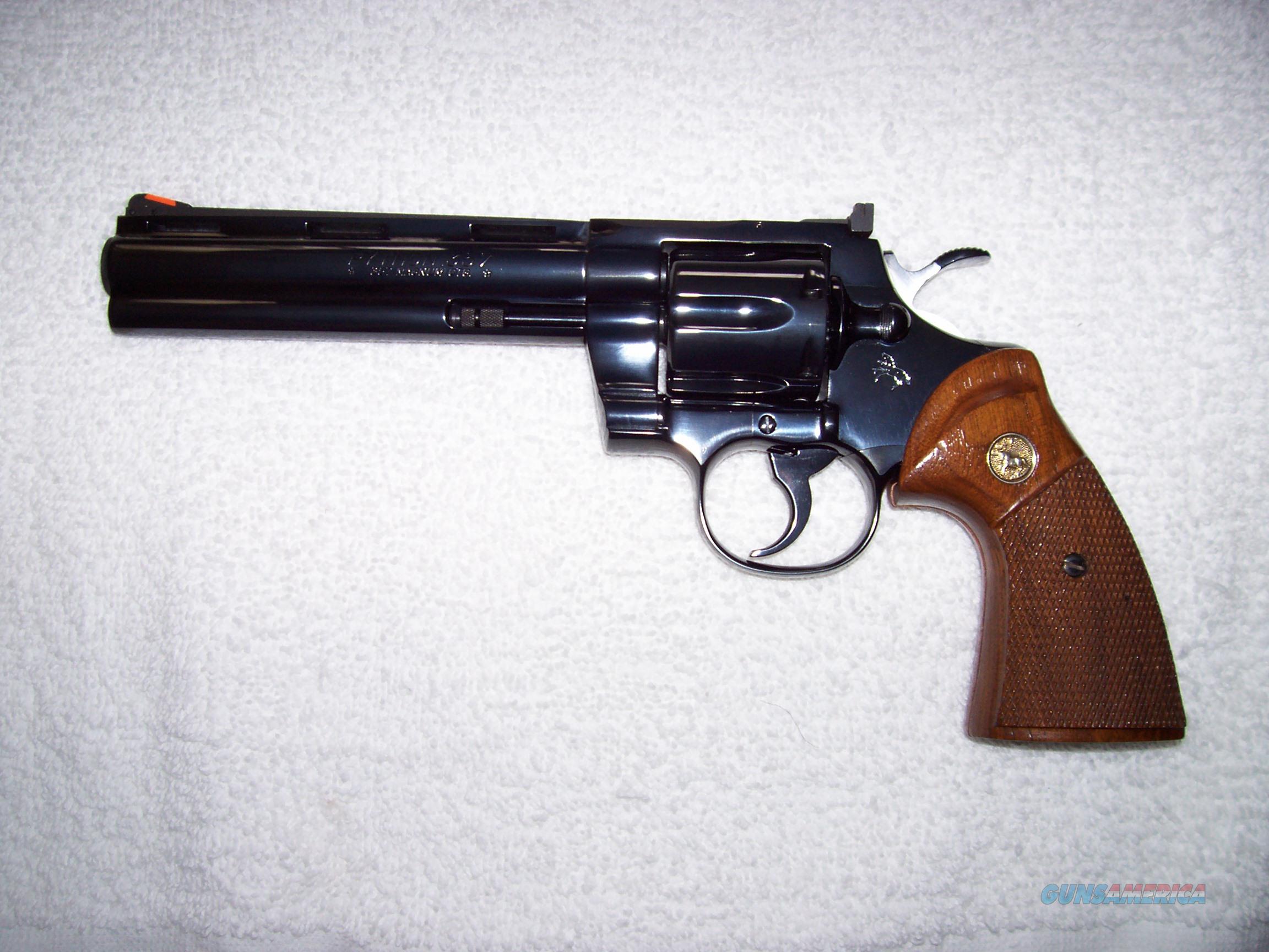 Colt Python-Refinished by Colt for sale