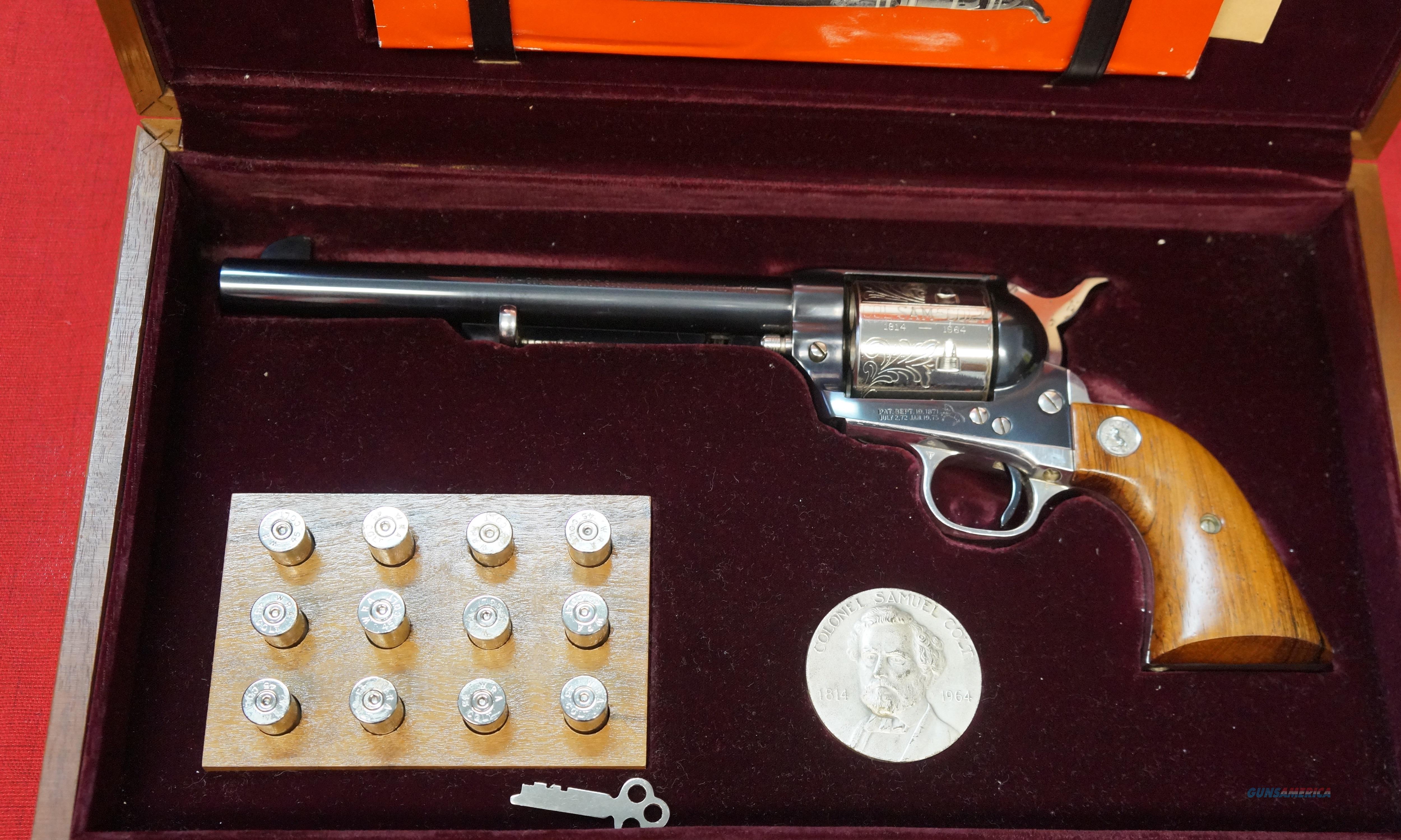 1 of 5000 Sam Colt SAA Commemorativ... for sale at Gunsamerica.com ...