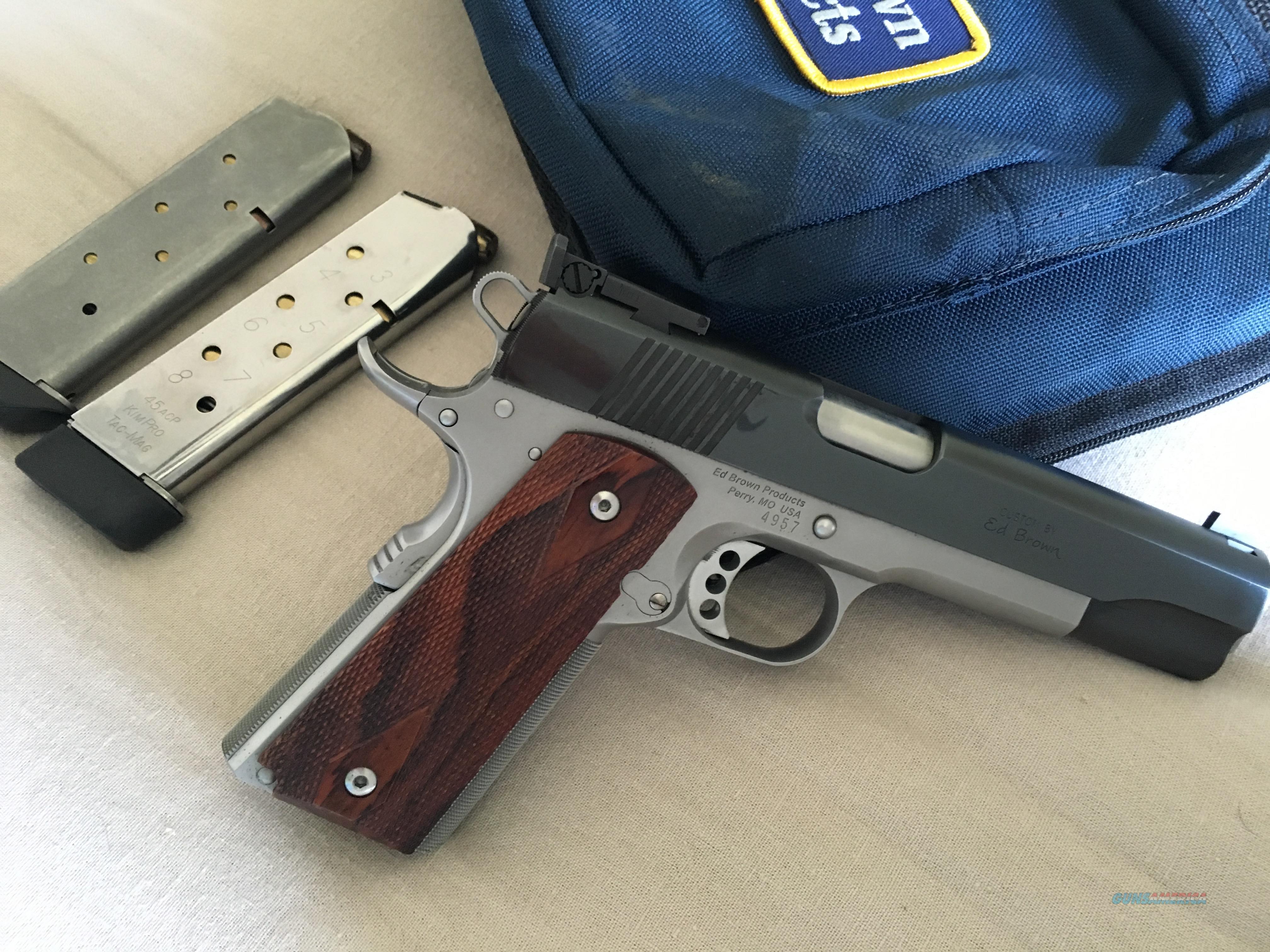 Ed Brown Two Tone Custom Classic, 5... for sale at Gunsamerica.com ...