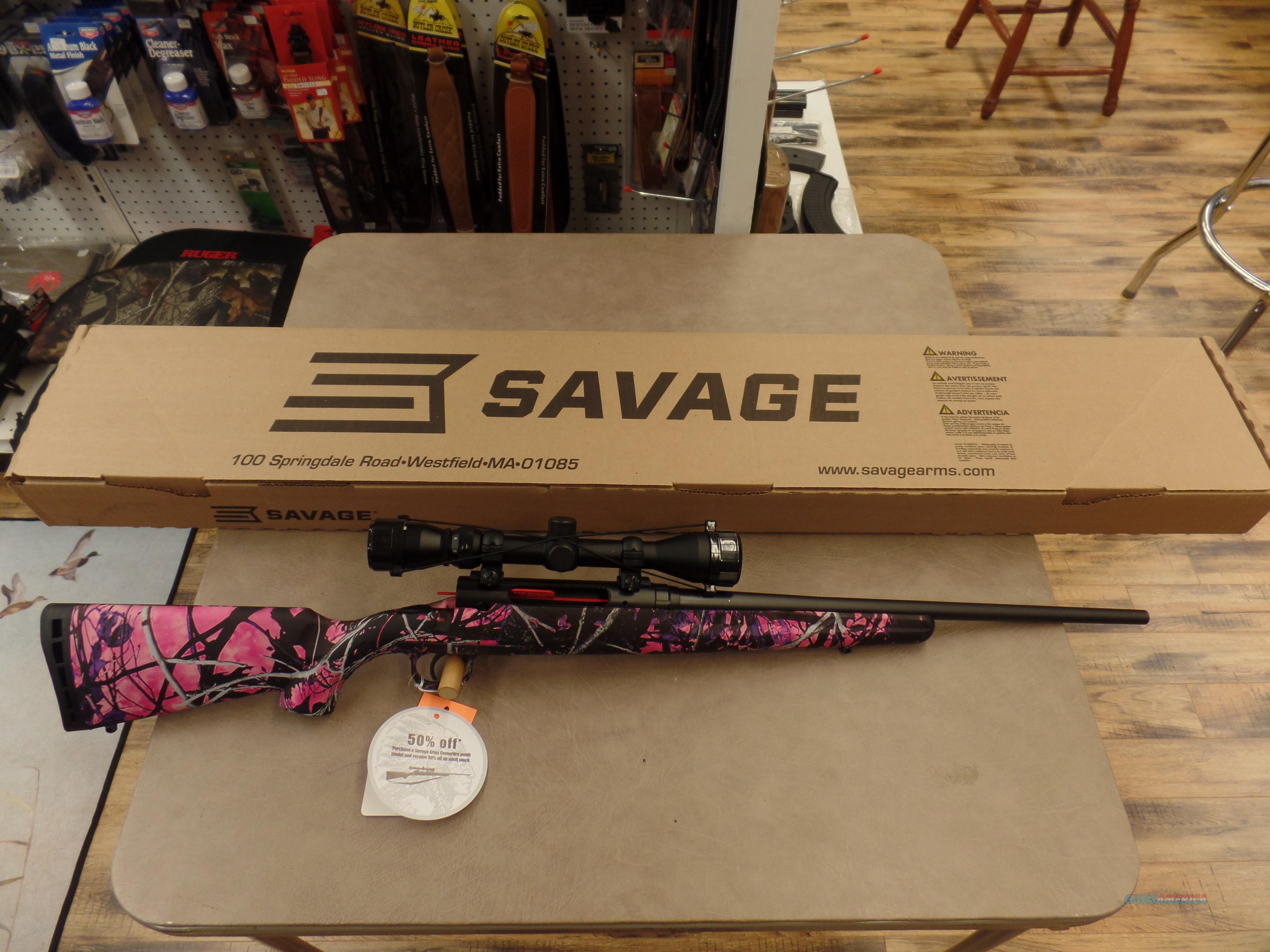 Savage Axis Muddy Girl Youth (243 W... for sale at Gunsamerica.com ...