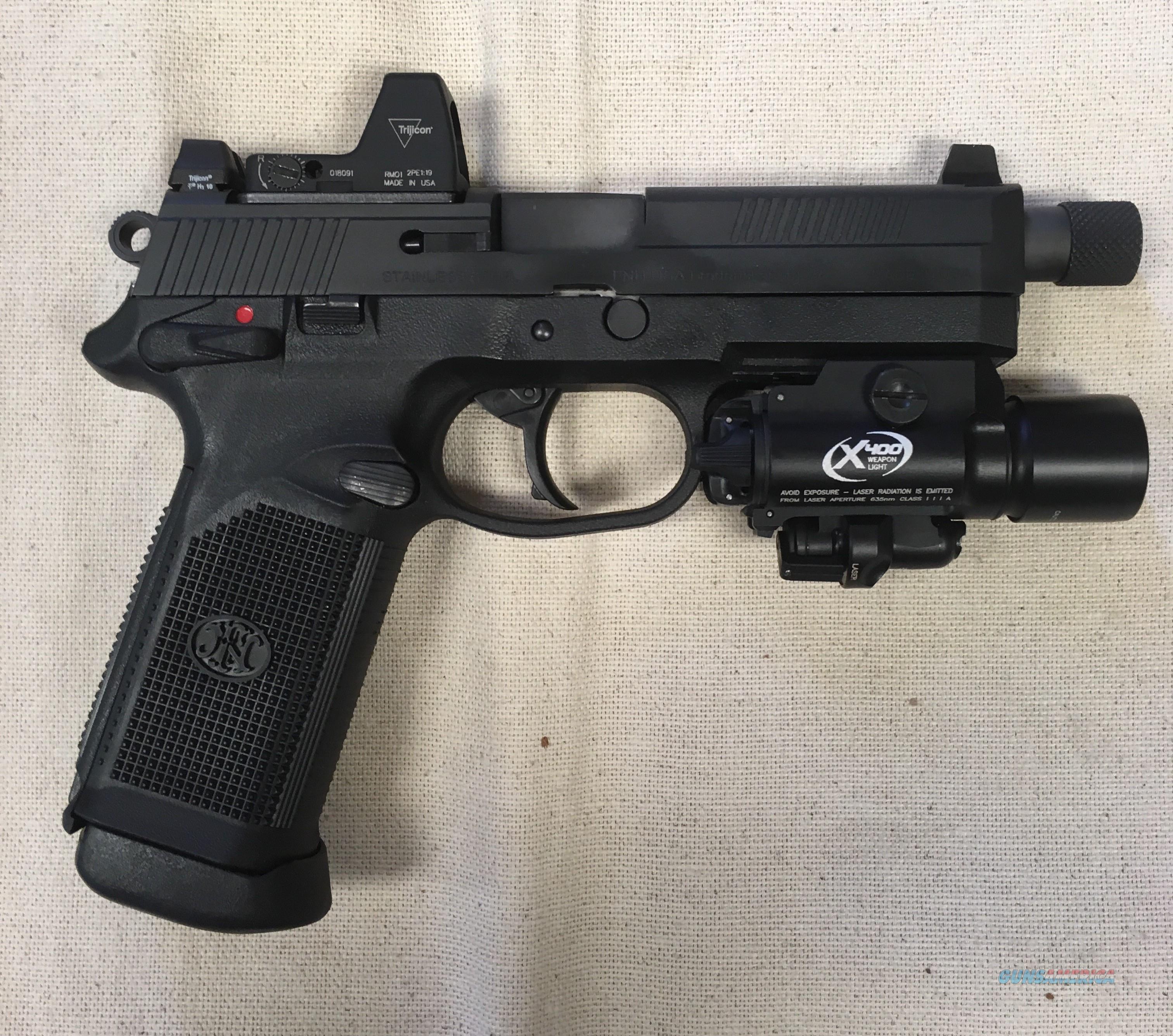FN FNP Tactical 45ACP w/Trijicon RM... for sale at Gunsamerica.com ...