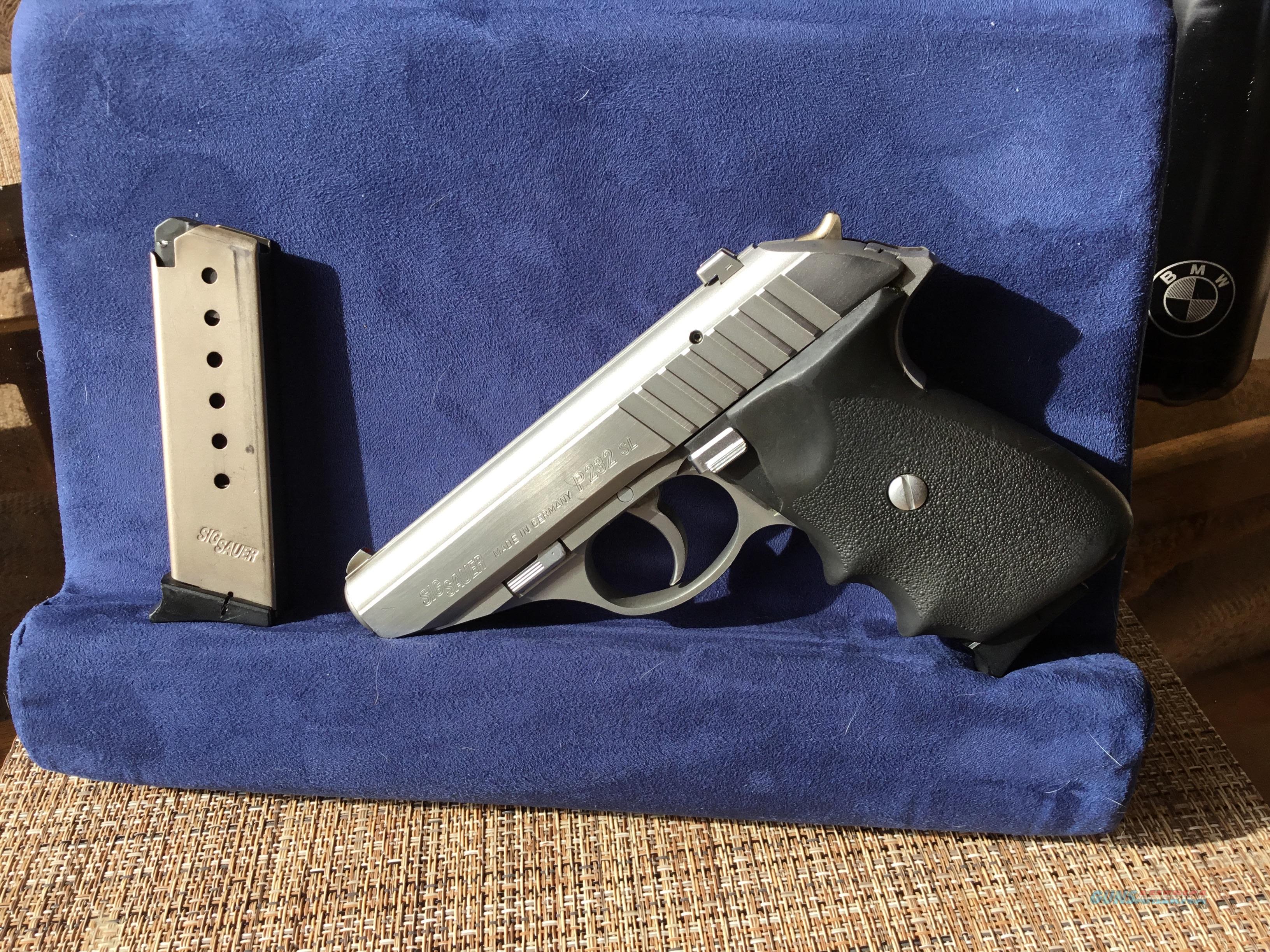 Sig P232 DA/SA stainless semiautoma... for sale at Gunsamerica.com ...