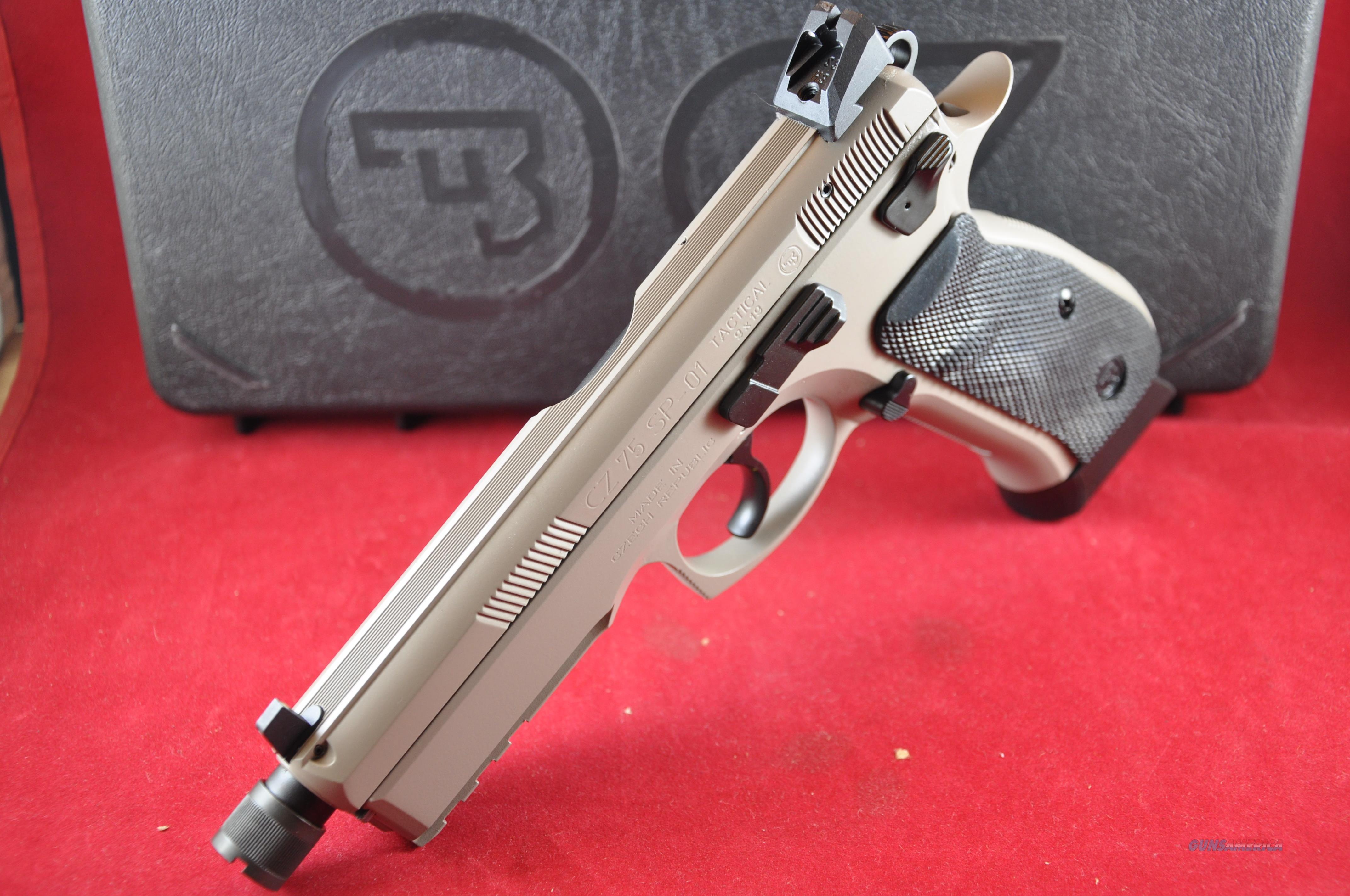 CZ75 SP-01 SP01 9mm Urban Grey TB N... for sale at Gunsamerica.com ...