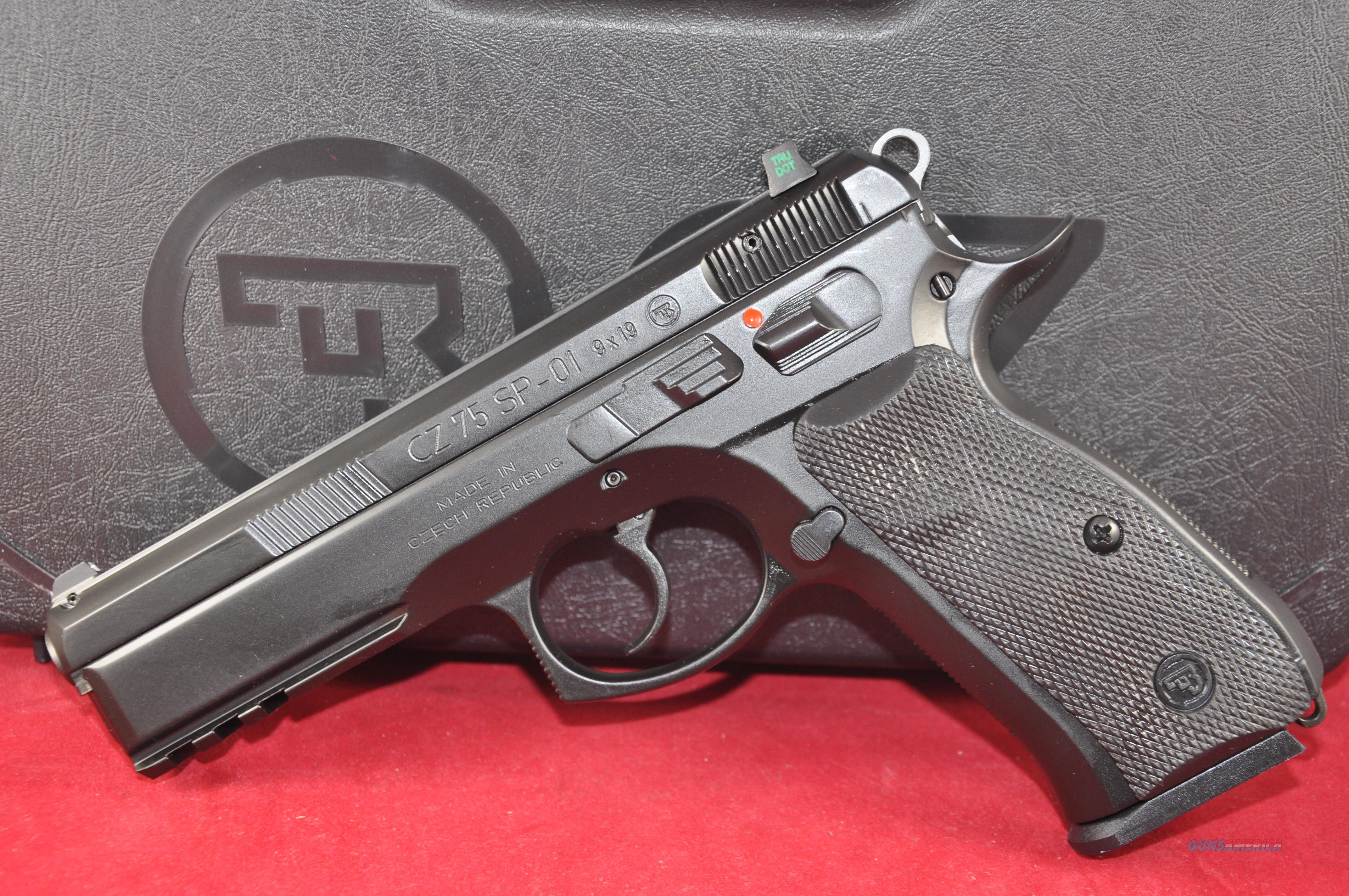 CZ 75 SP-01 SP01 9mm 18+1 Night Sig... for sale at Gunsamerica.com ...
