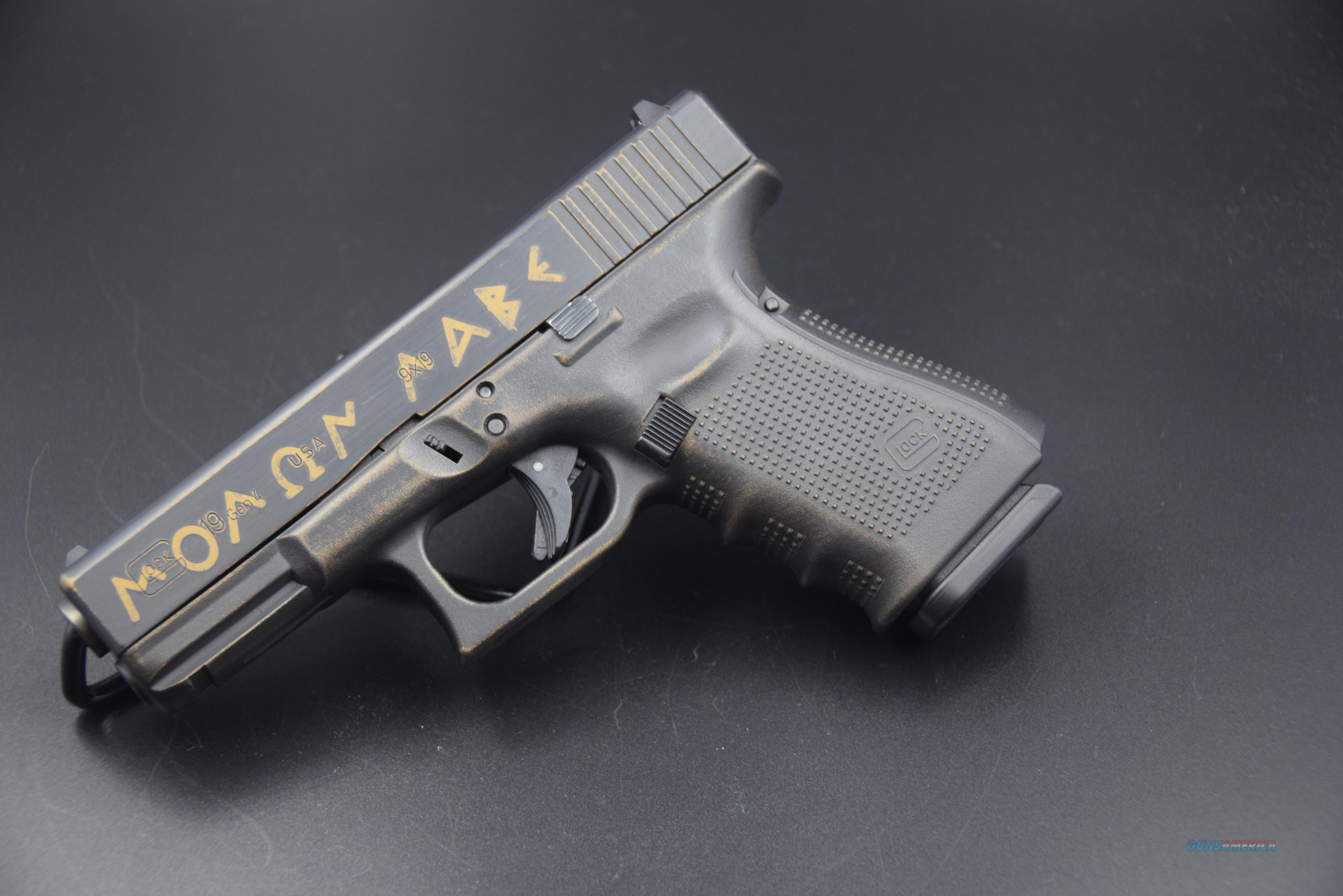 "SPARTAN" GLOCK MODEL 19 "BATTLE WO... for sale at Gunsamerica.com ...