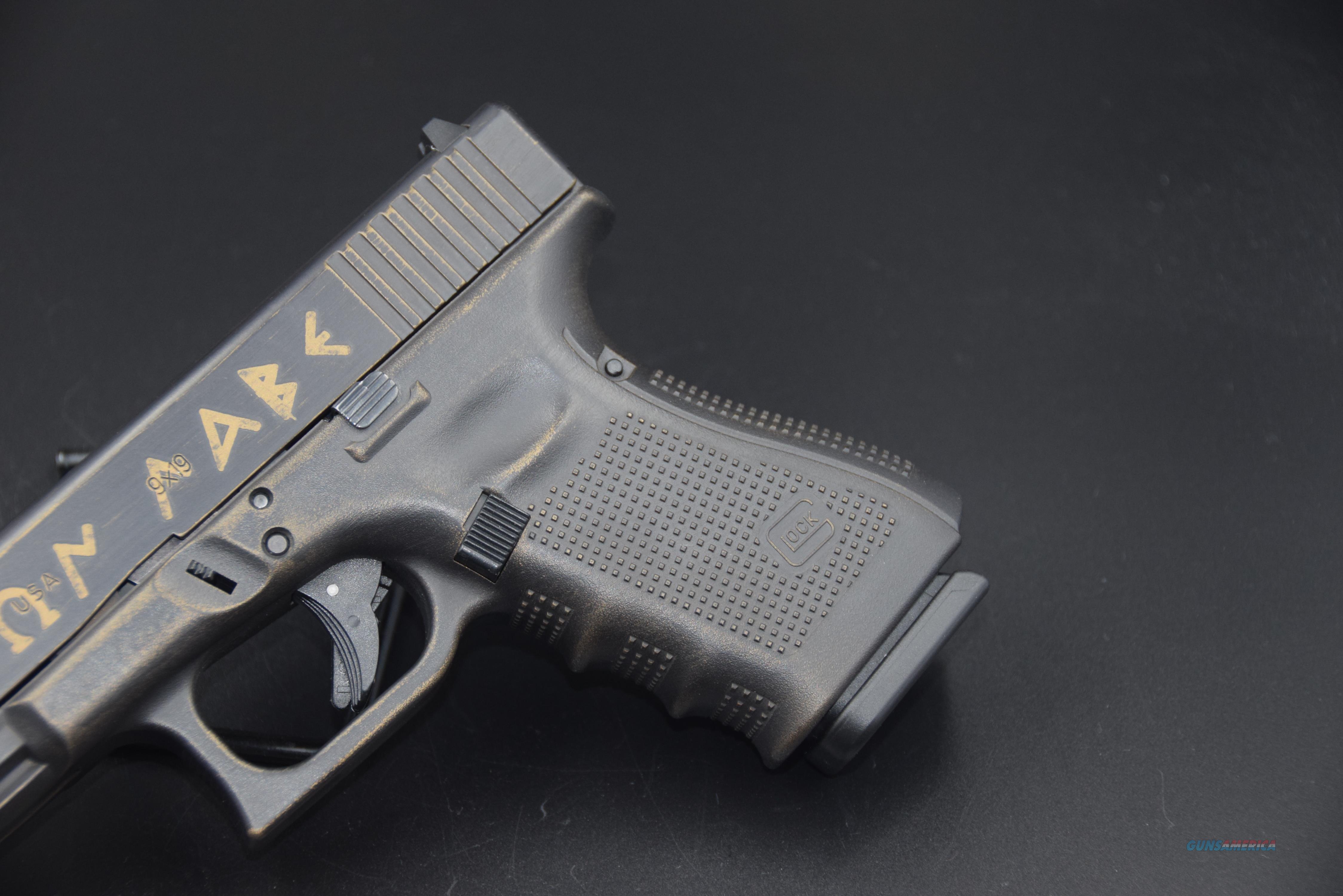 "SPARTAN" GLOCK MODEL 19 "BATTLE WO... for sale at Gunsamerica.com ...