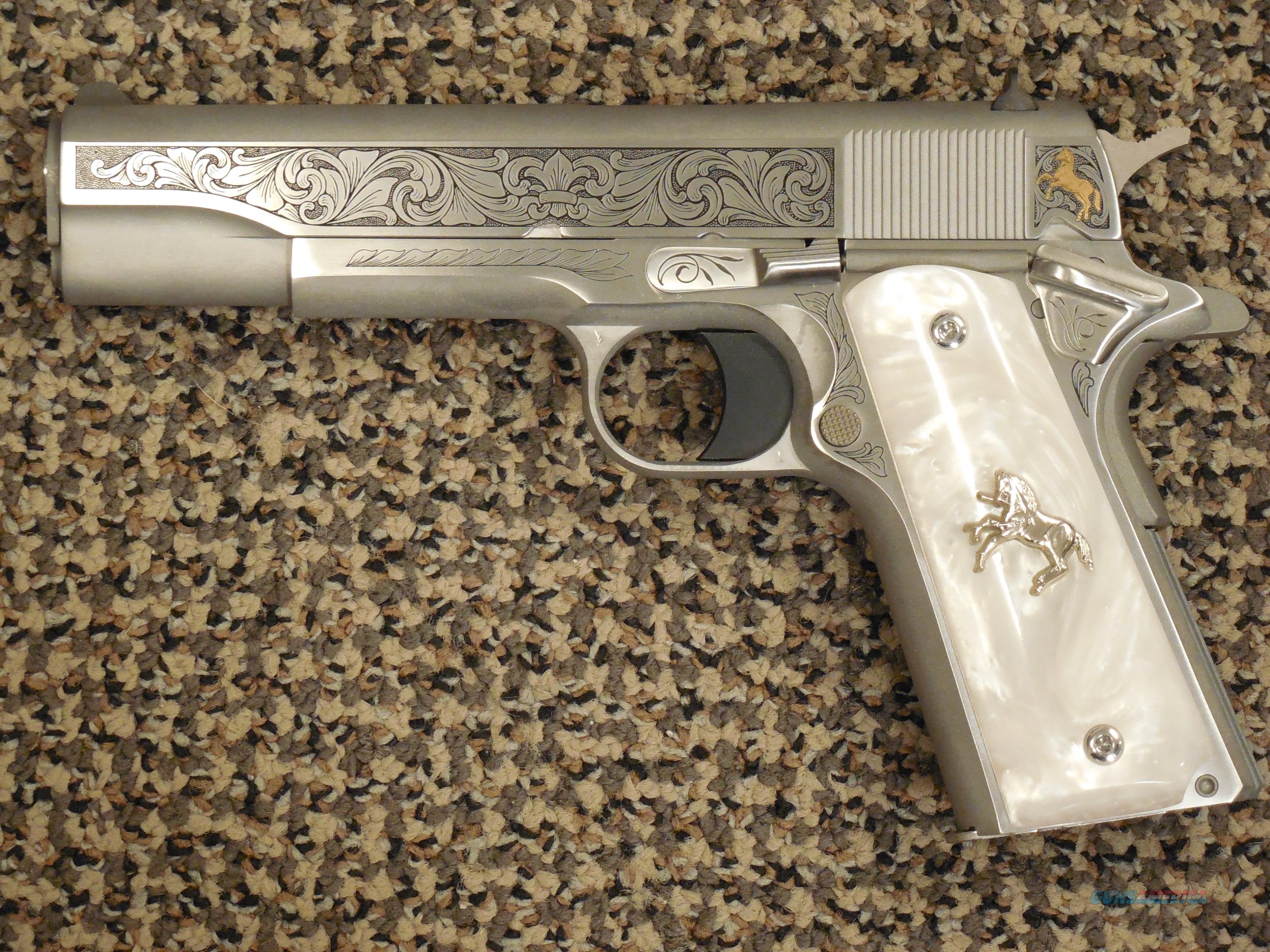 Stainless Engraved 1911