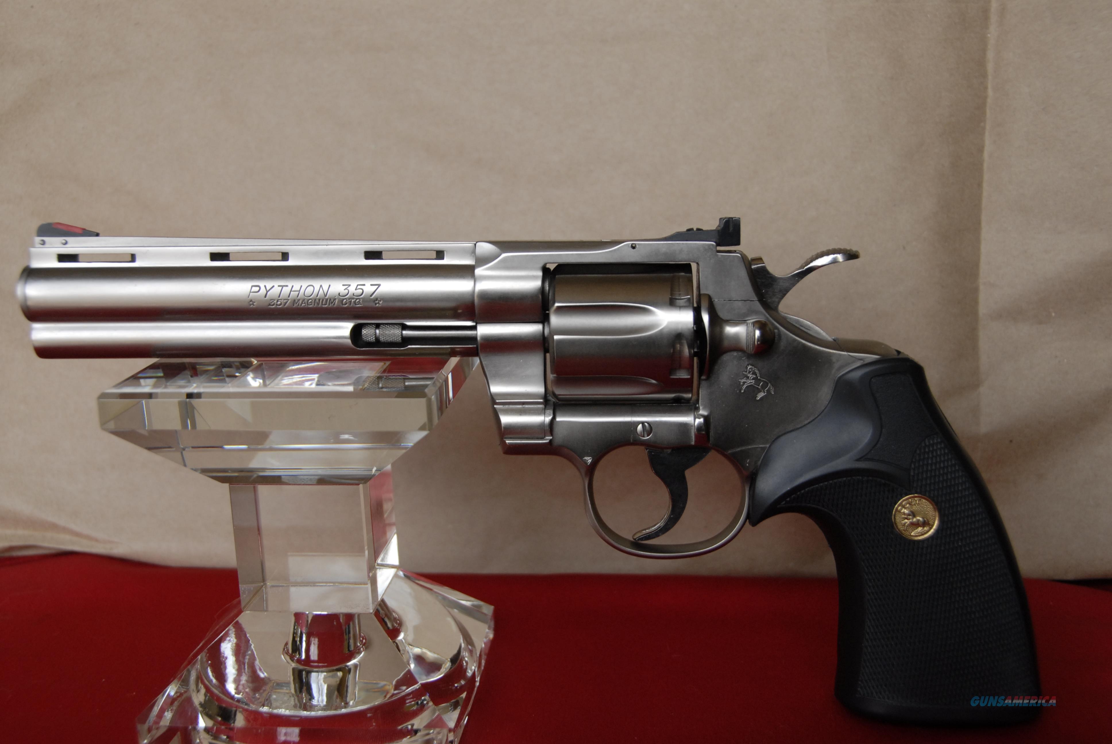 Colt PYTHON 357 Magnum 6" - PRICE R... for sale at Gunsamerica.com ...