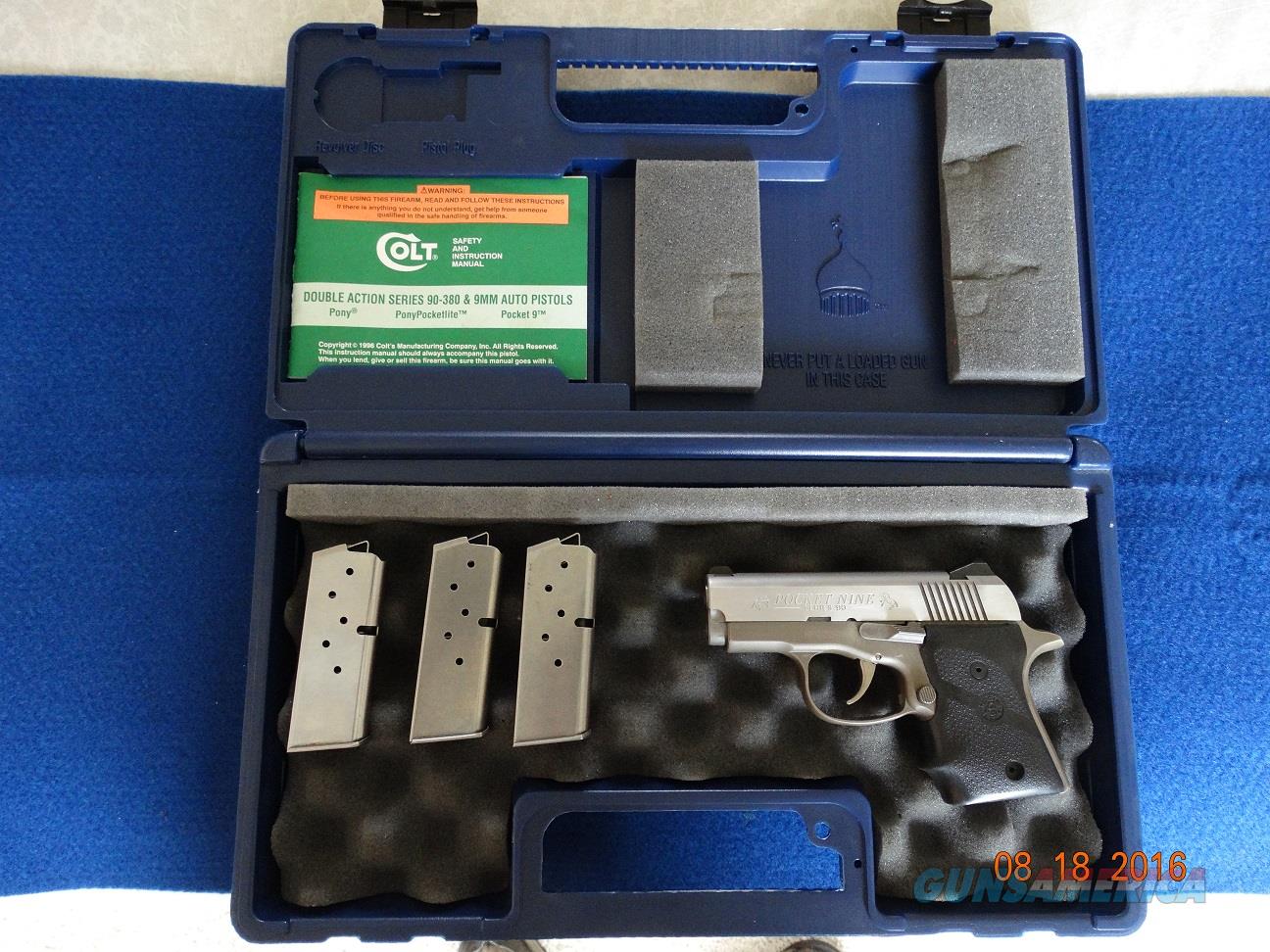 Colt Pocket Nine for sale at Gunsamerica.com: 910687541