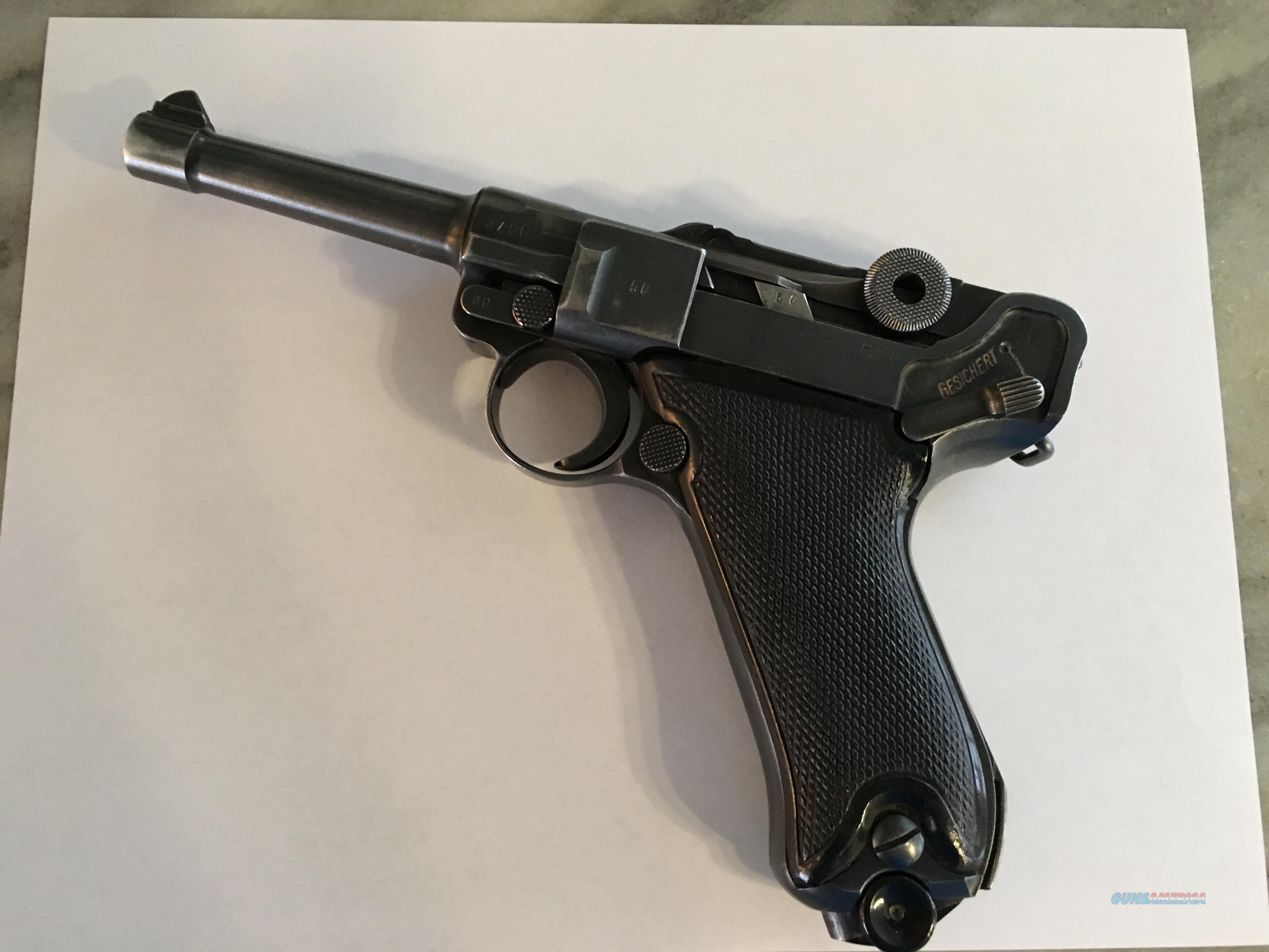 WWII Luger "Black Widow" for sale at Gunsamerica.com: 903266329