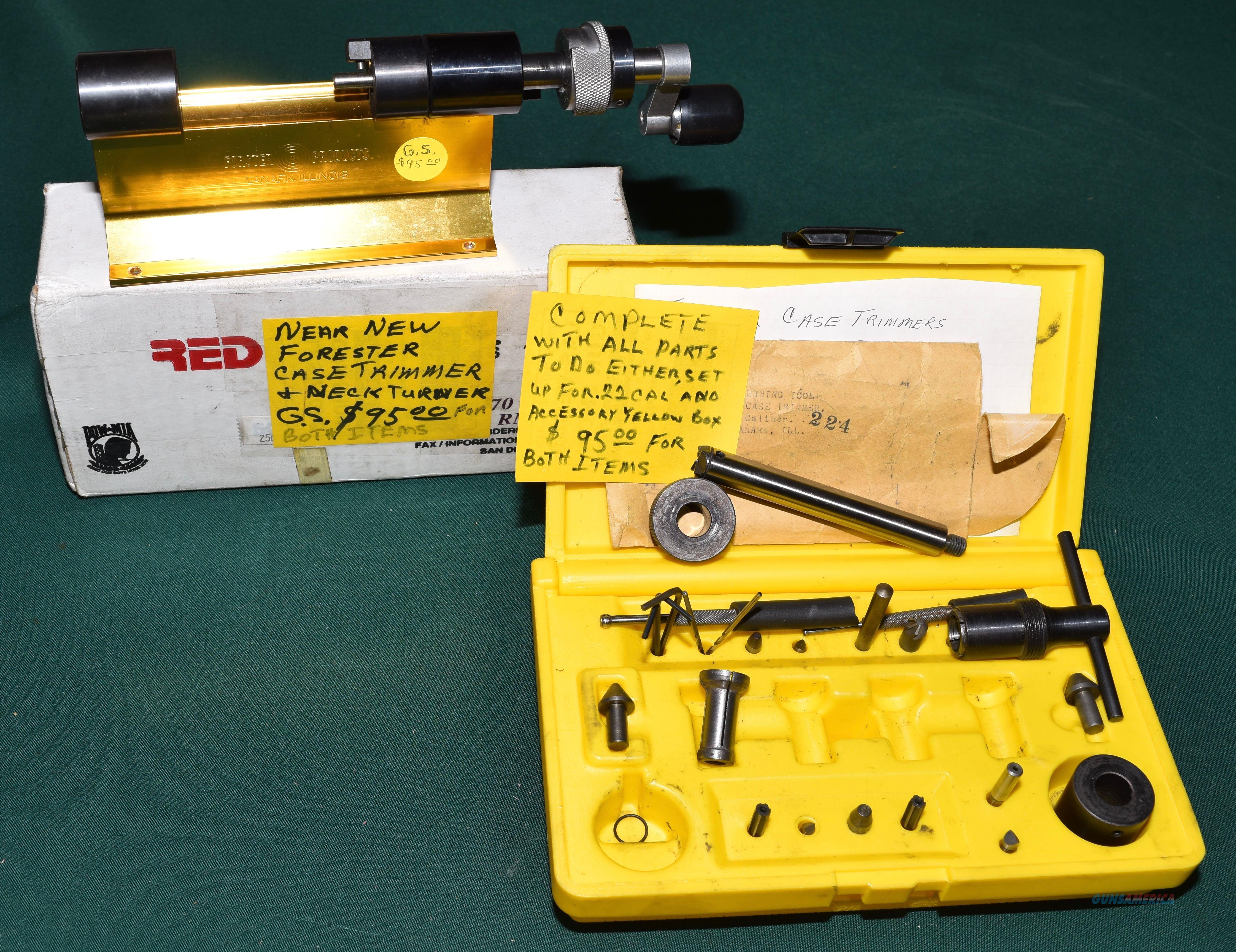 Forester Case Trimmer and Neck Turner REDUCED 3... for sale